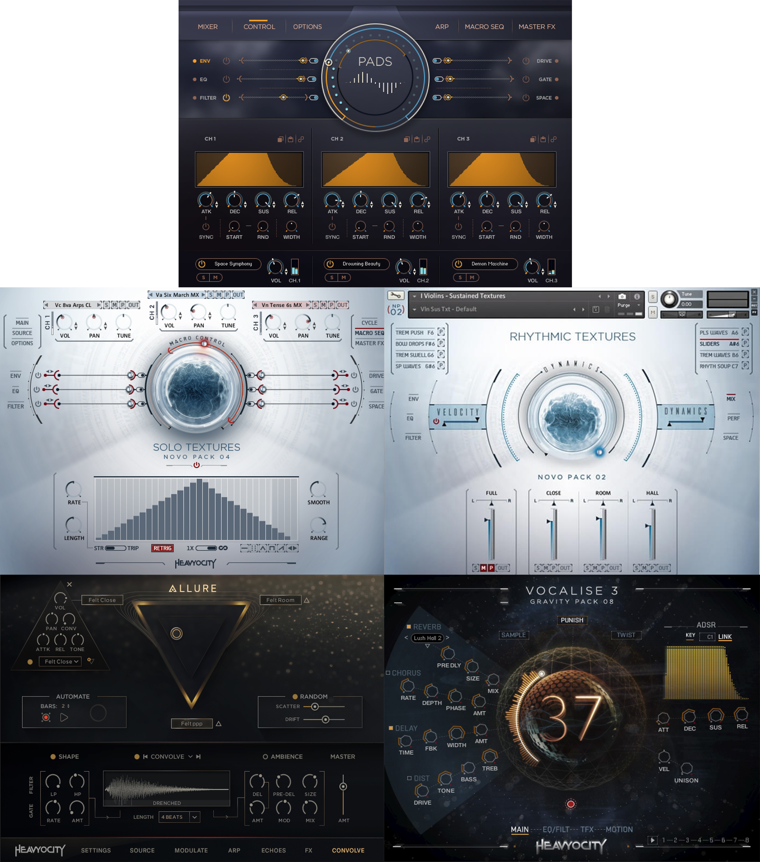Heavyocity Intimate Screen Bundle Virtual Instrument Plug-in Collection ...
