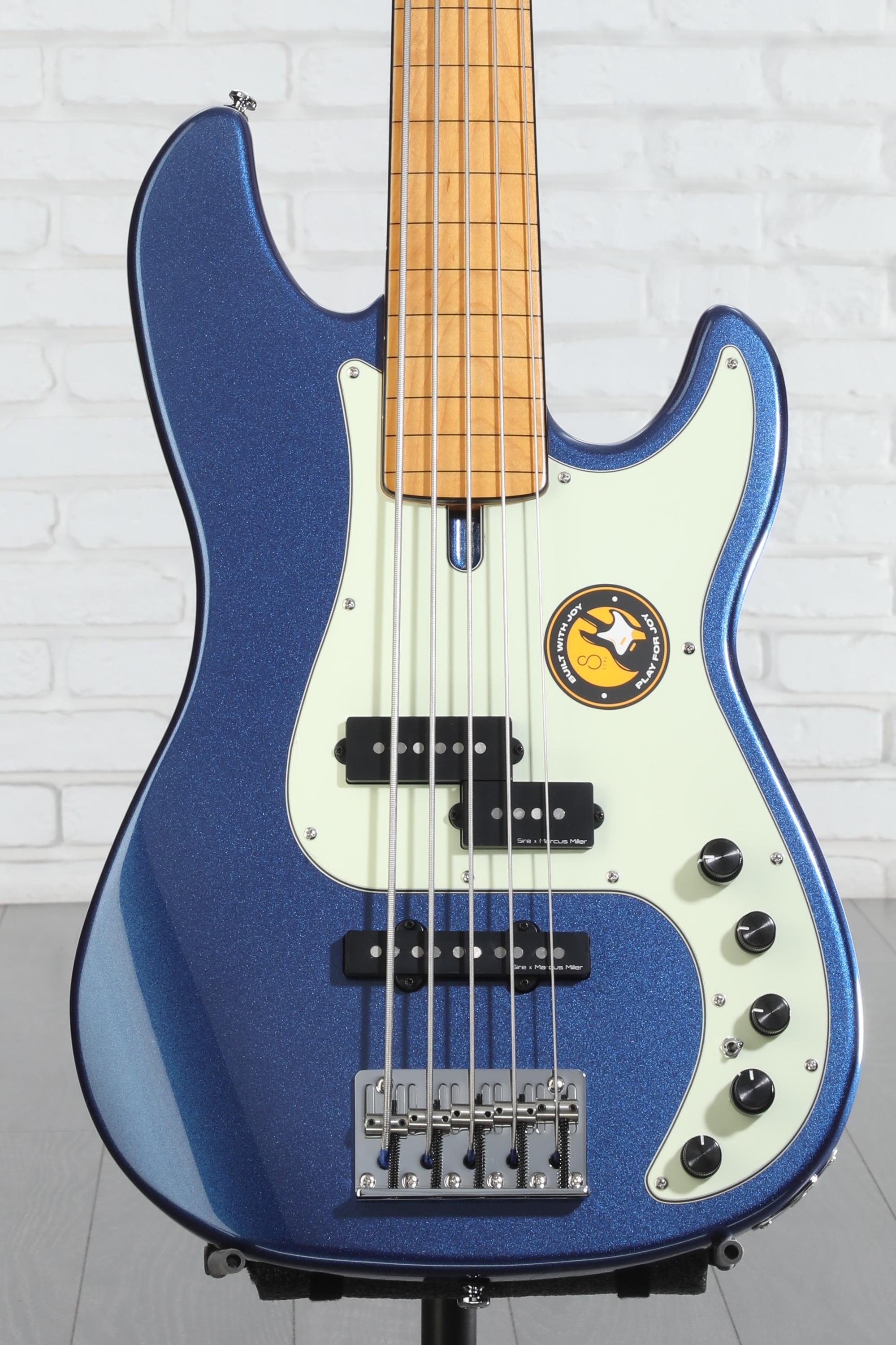 Sire Marcus Miller P7 5-string FL Electric Bass Guitar - Dark Navy ...