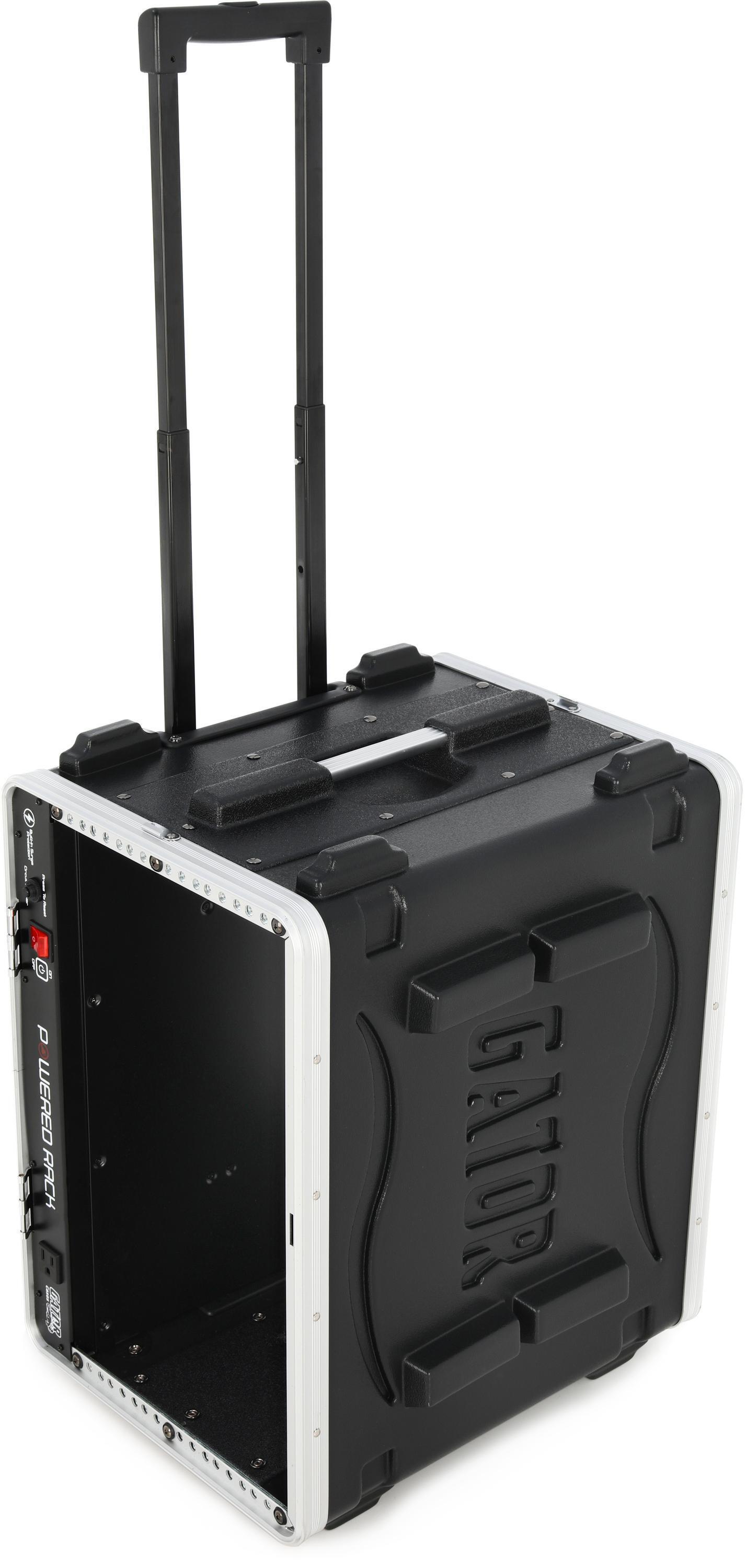 Gator GRR-6PL-US Powered Rolling Rack Case | Sweetwater