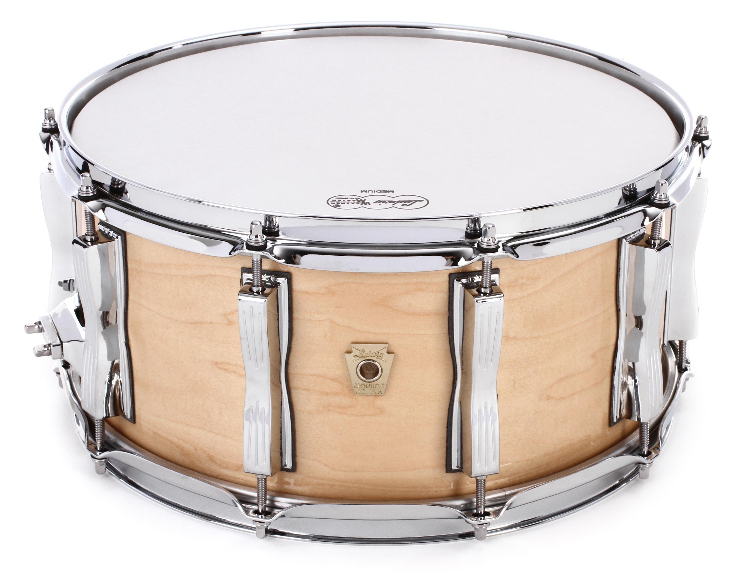 Ludwig Classic Maple Snare Drum with P86 Throw Off - 6.5 x 14 inch ...