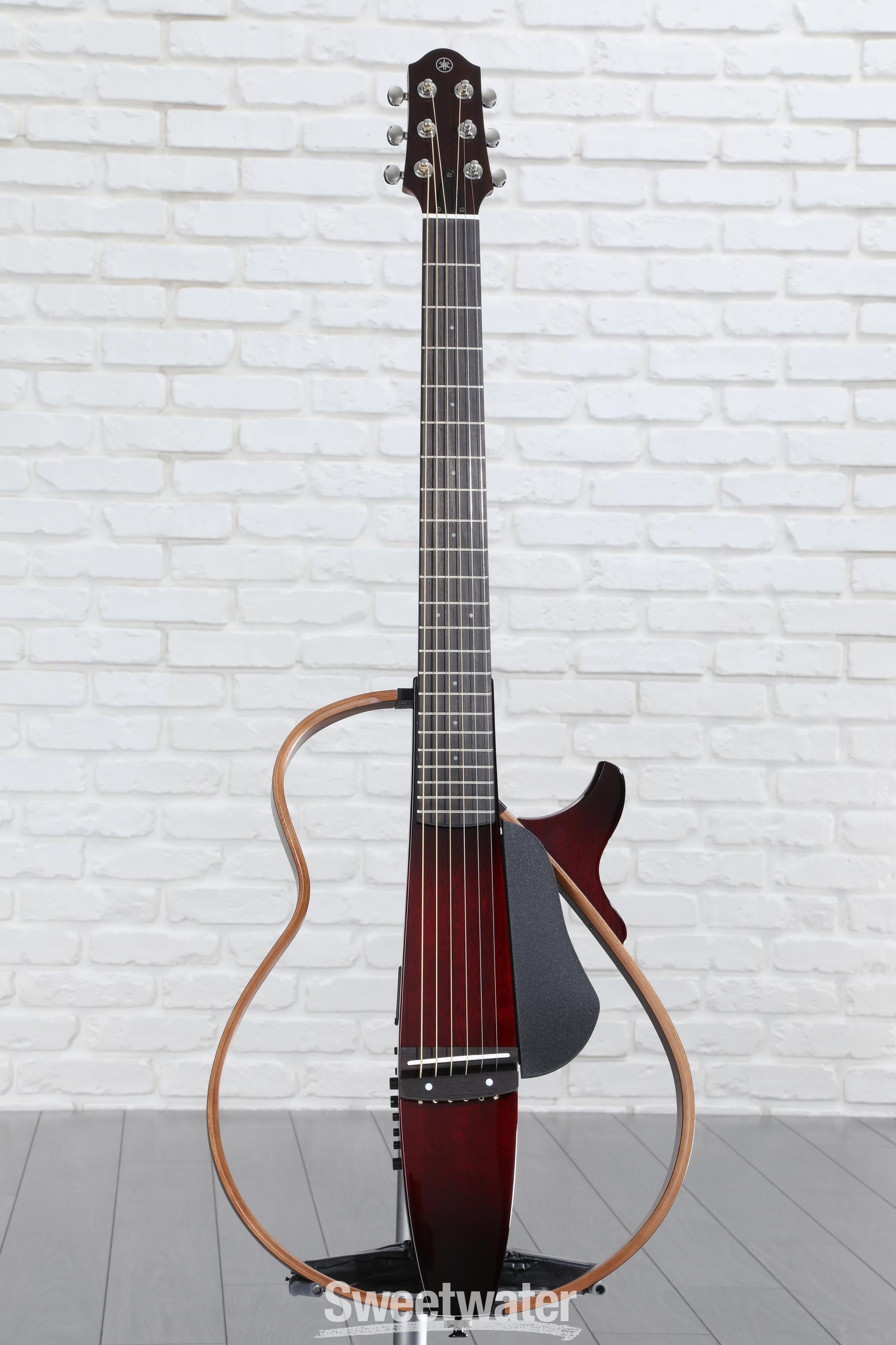 Yamaha SLG200S Silent Guitar - Crimson Red Burst | Sweetwater