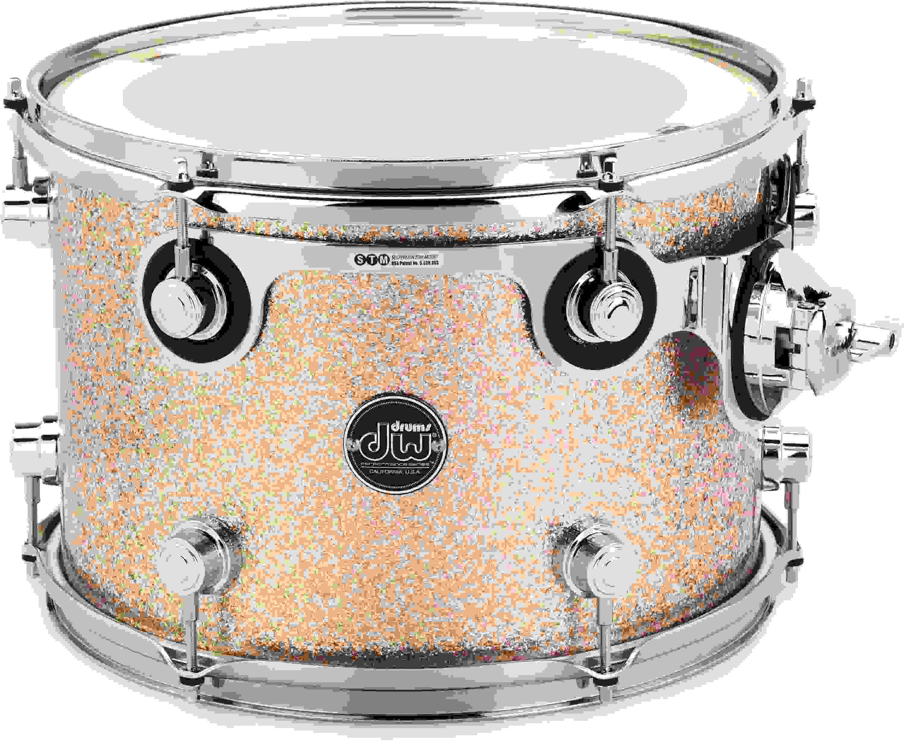 DW Performance Series Mounted Tom - 9 inches x 13 inches, Bermuda ...