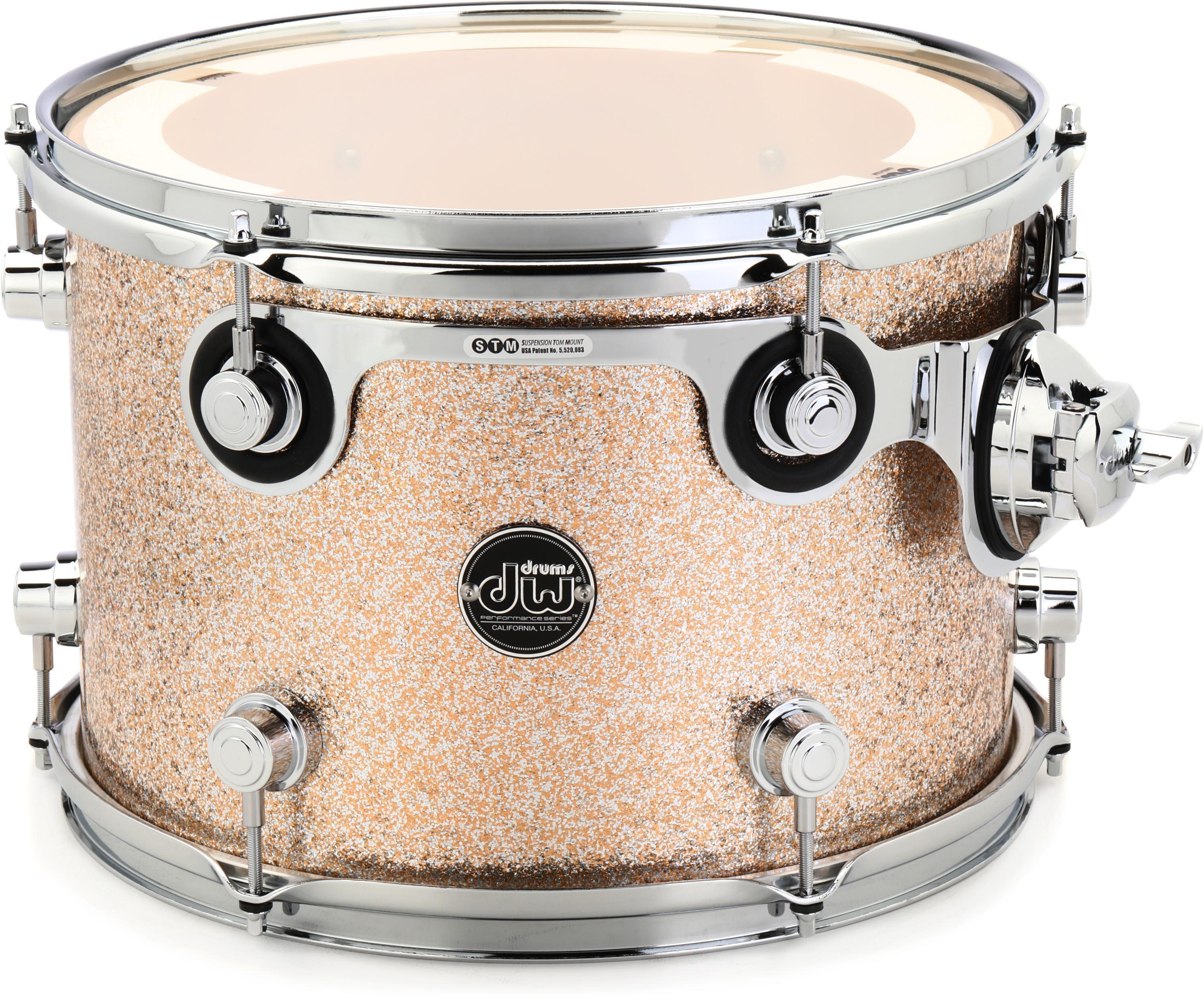 DW Performance Series Mounted Tom - 9 inches x 13 inches, Bermuda ...