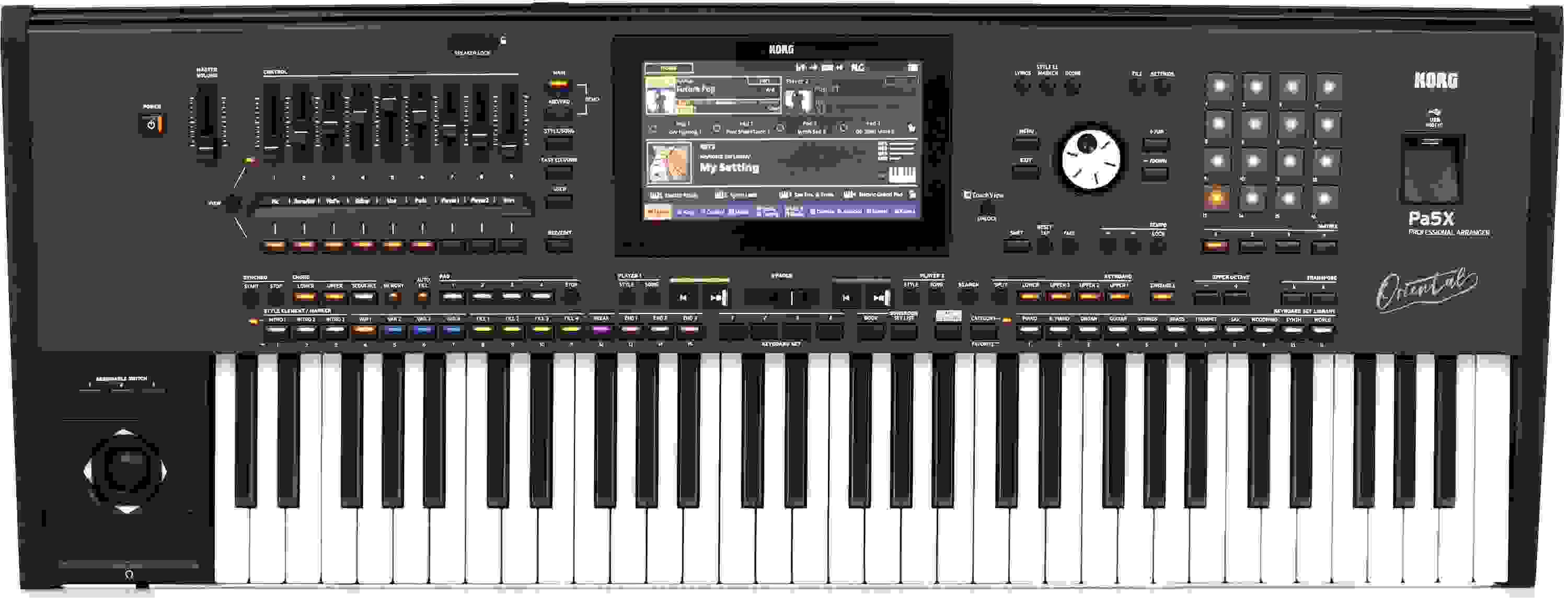 Korg Pa5X Oriental 61 Professional Arranger Workstation | Sweetwater