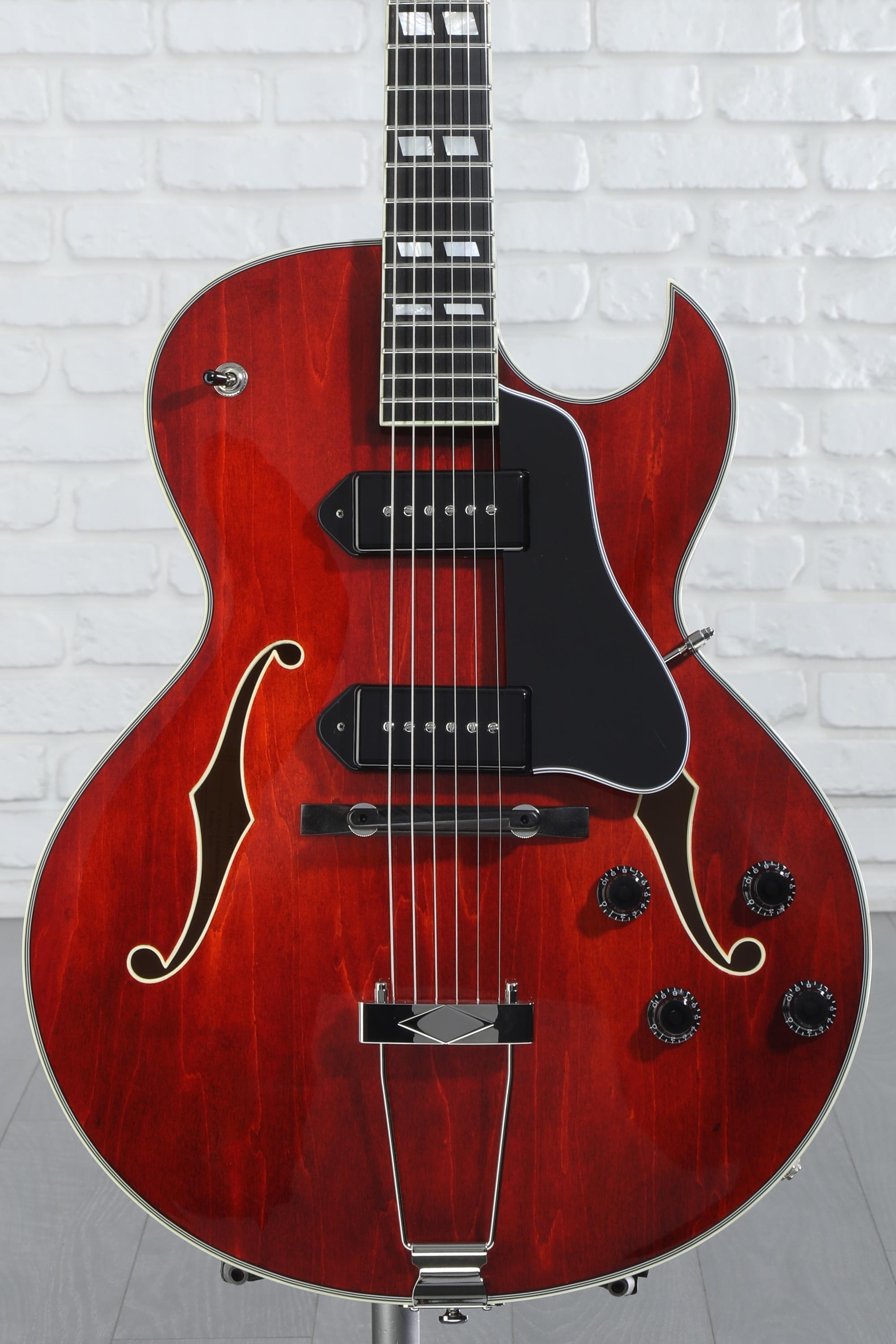 Eastman Guitars AR372CE-P90 Archtop Hollowbody Electric Guitar ...
