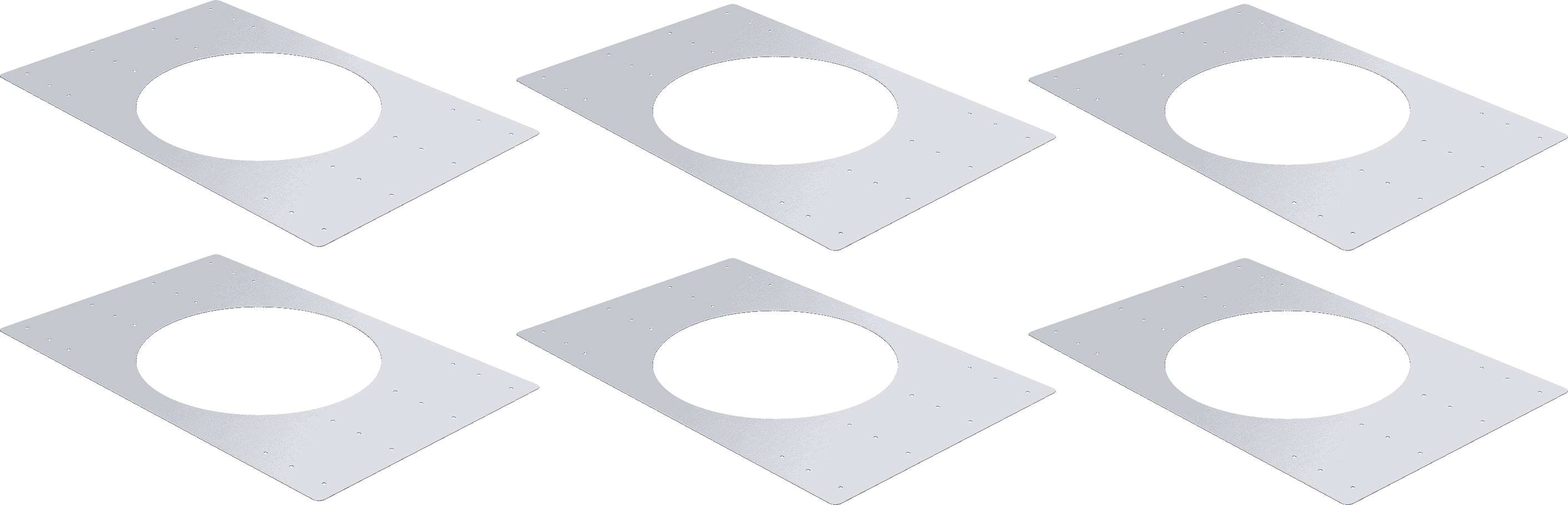 Bose Professional DM8CRI DesignMax DM8C Rough-in Kit (6-pack) | Sweetwater