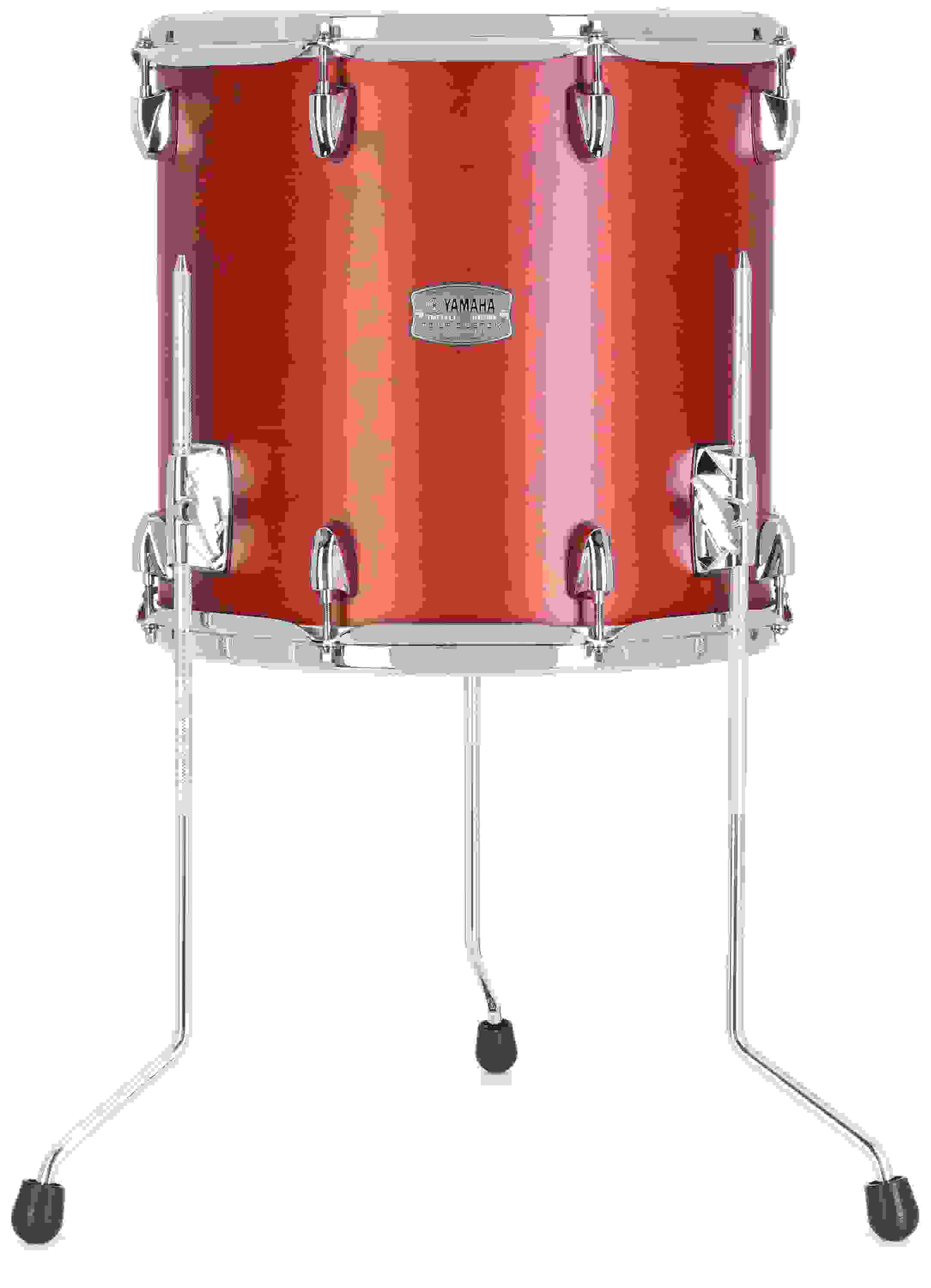 Yamaha TMF-1413 Tour Custom Floor Tom - 13 x 14 inch - Candy Apple Satin | Sweetwater