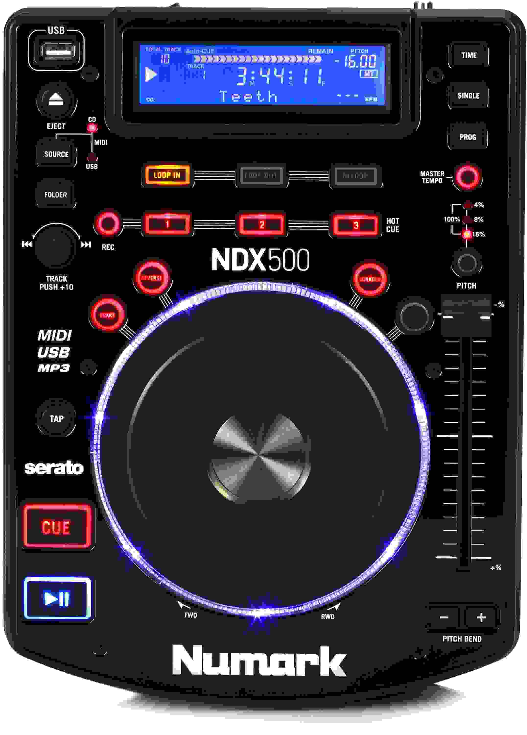 Numark NDX500 Media Player and Software Controller | Sweetwater