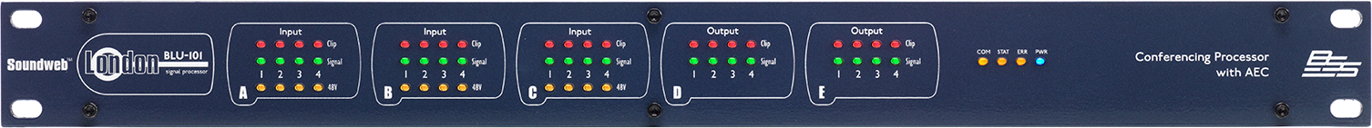 BSS BLU-101 Conference Processor with AEC | Sweetwater