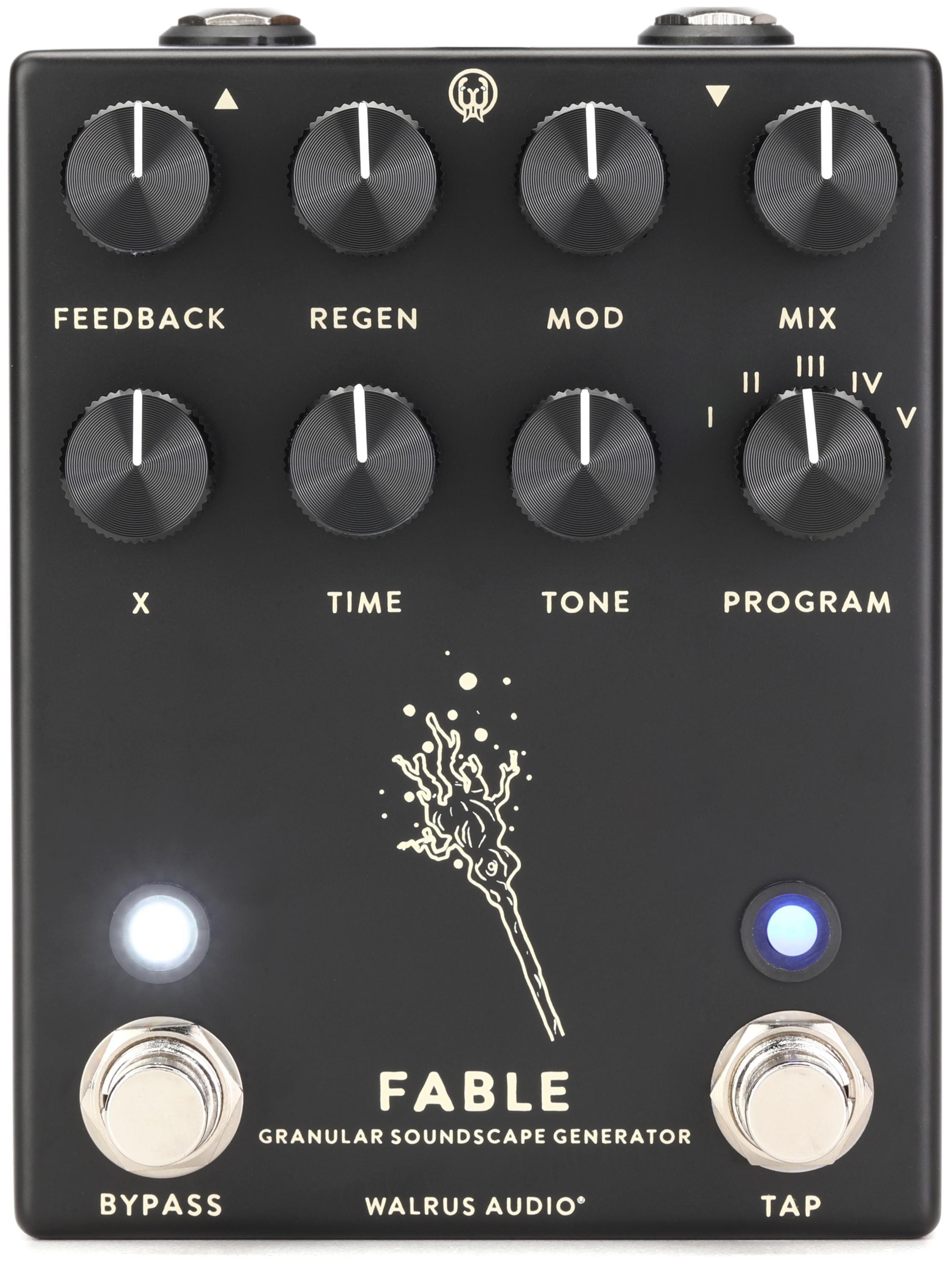 Walrus Audio Fable Granular Soundscape Generator Delay Pedal - Black ...