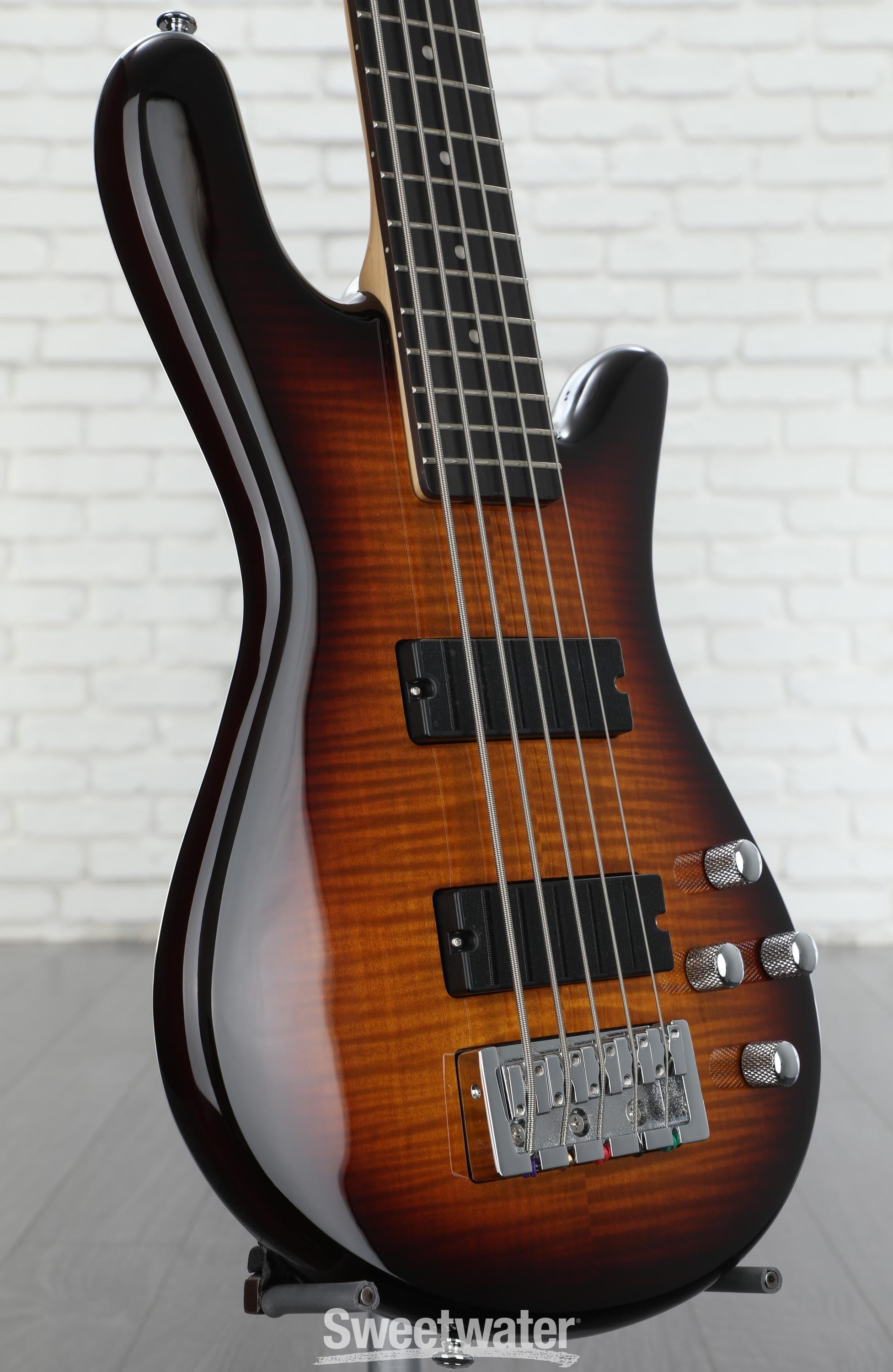 Spector Legend 5 Standard Bass Guitar - Tobacco Sunburst Gloss | Sweetwater