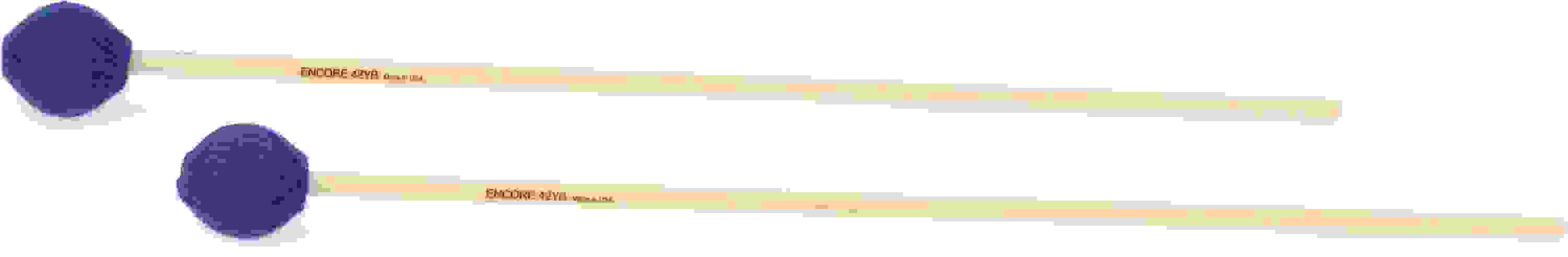 Encore Mallets 42YB Yarn Mallets - Medium Hard, Birch | Sweetwater