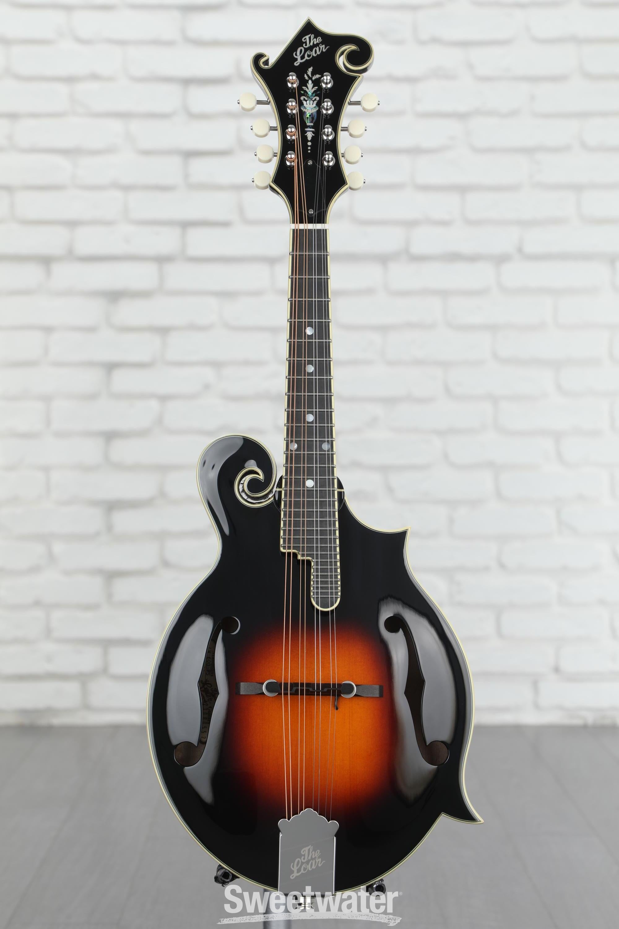 The Loar LM-600E-VS Professional F-style Acoustic-electric Mandolin ...