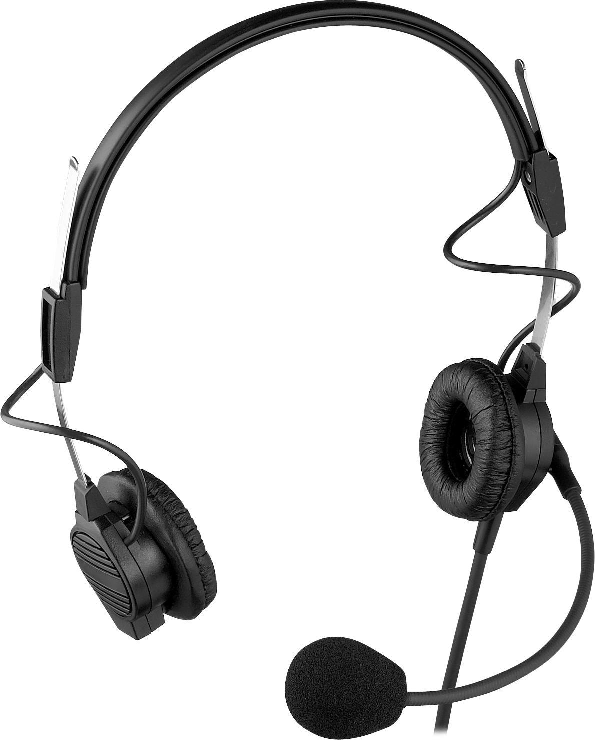 RTS PH-44 Double-ear Lightweight Intercom Headset - A4M | Sweetwater