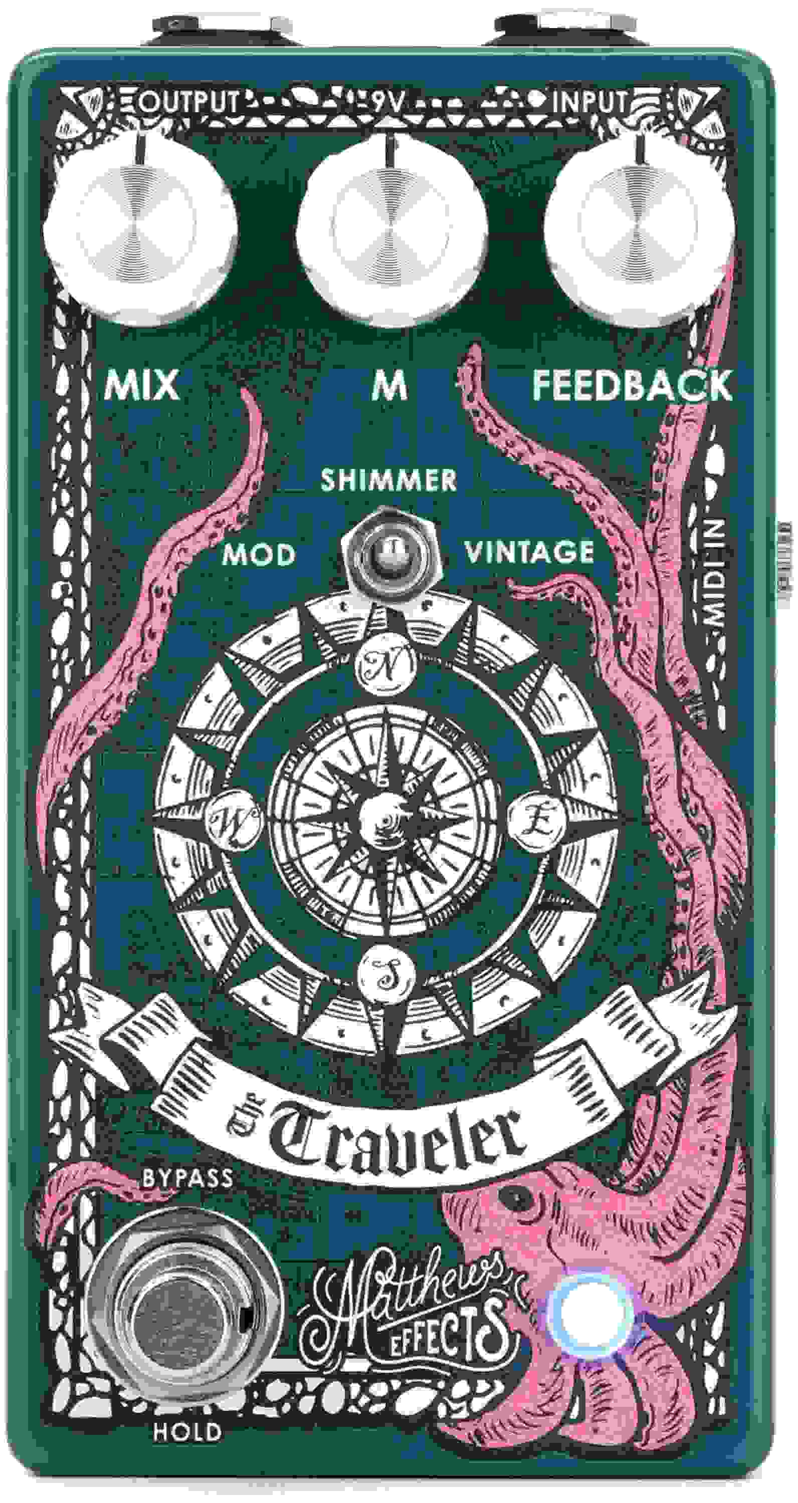 Matthews Effects The Traveler Exploratory Reverb Pedal | Sweetwater