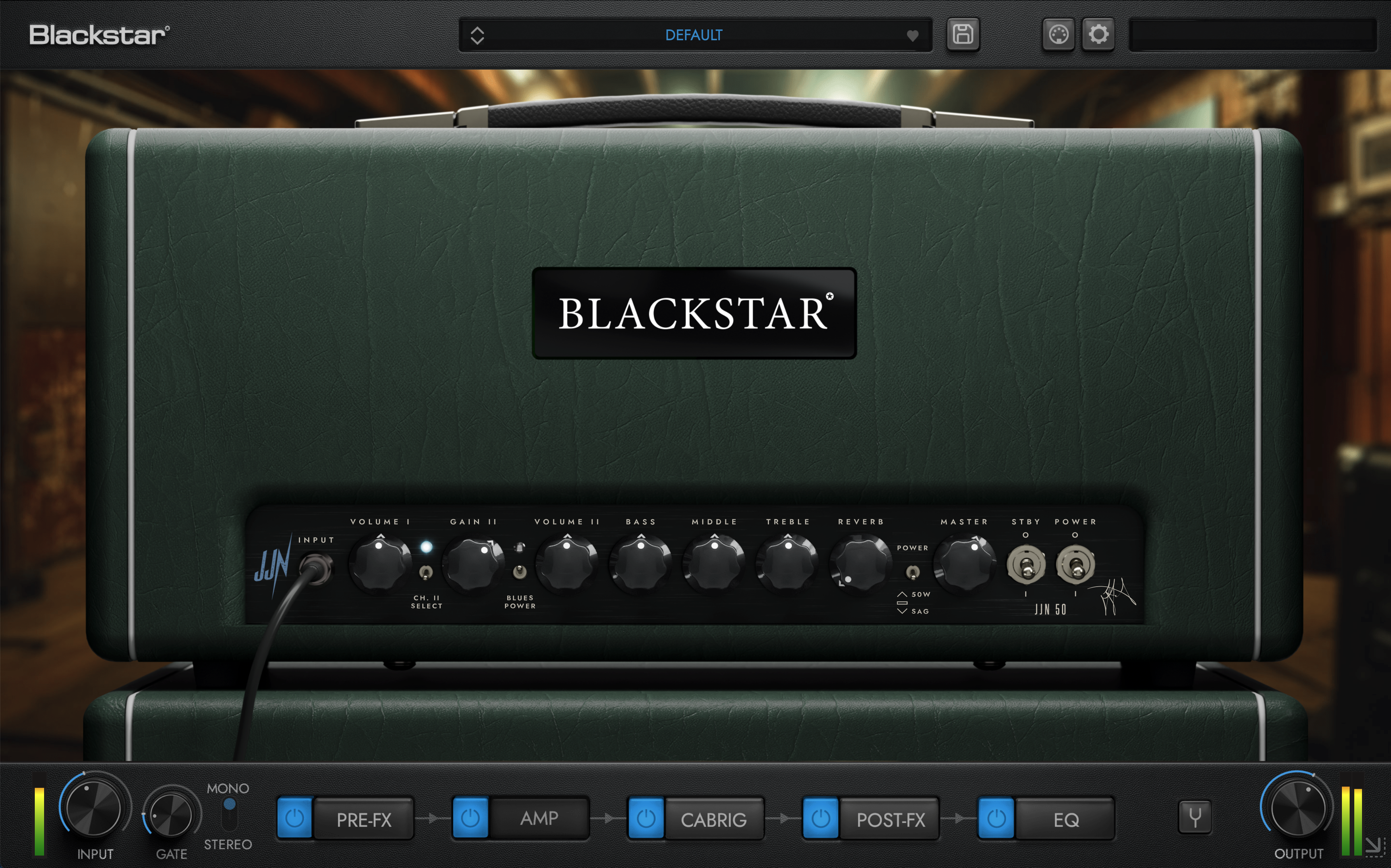 Blackstar Jared James Nichols JJN 50 Amplifier Plug-in | Sweetwater