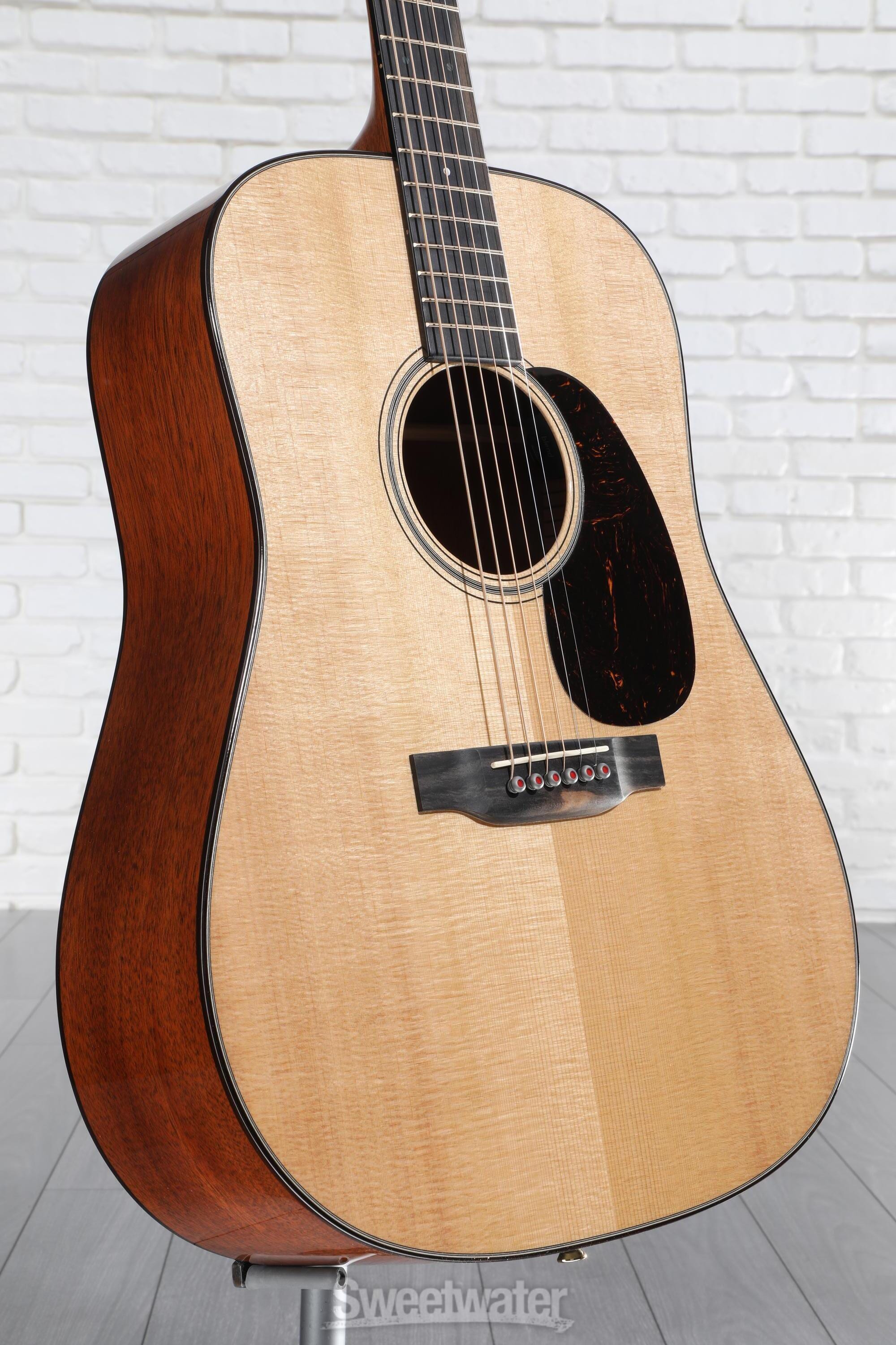 Martin D-18E Modern Deluxe Acoustic-electric Guitar - Natural | Sweetwater