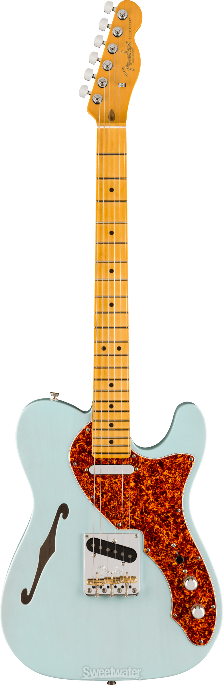 Fender American Professional II Telecaster Thinline Electric Guitar ...