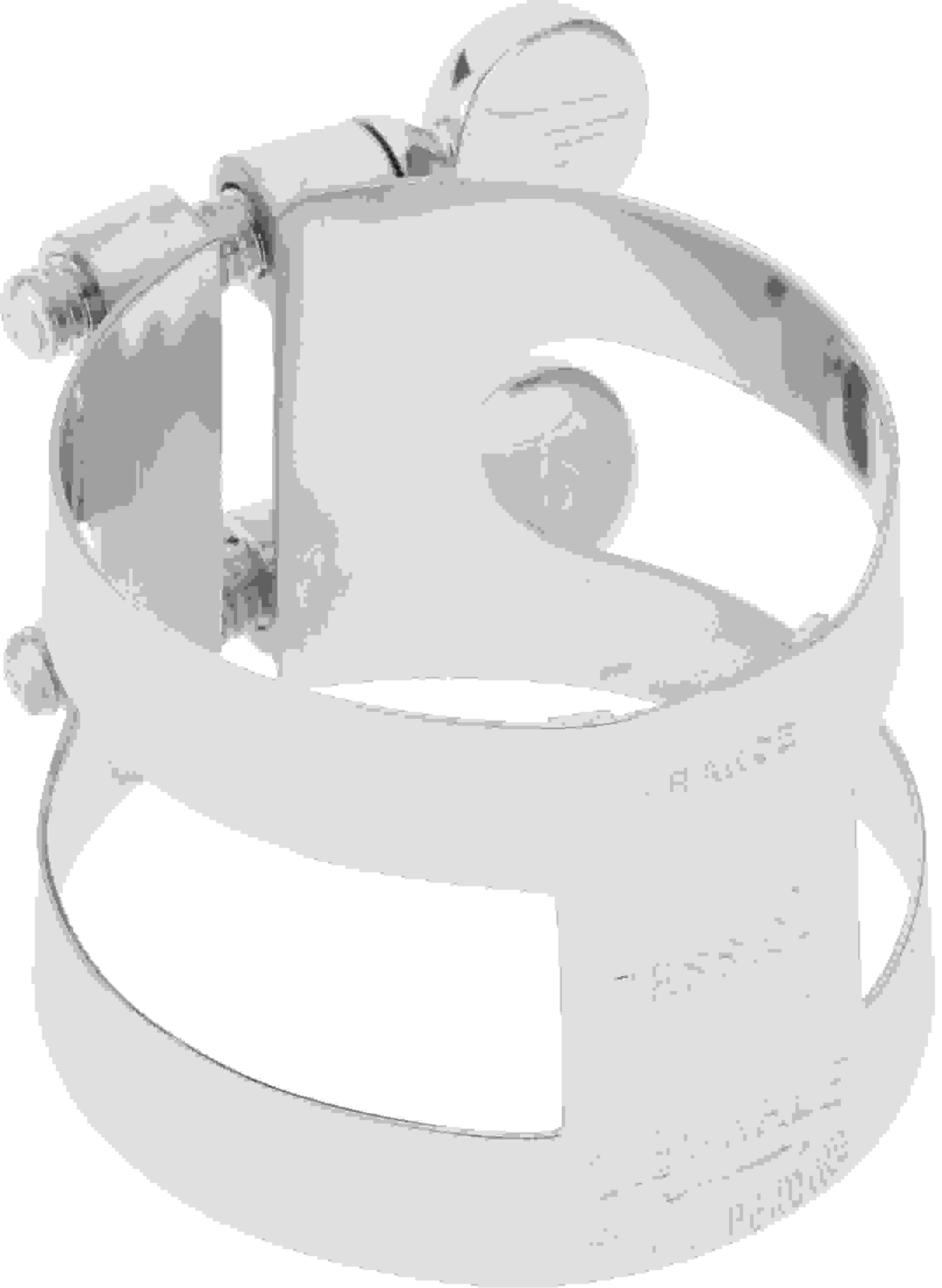 Bonade 22553U Inverted Bass Clarinet Ligature - Nickel-plated | Sweetwater