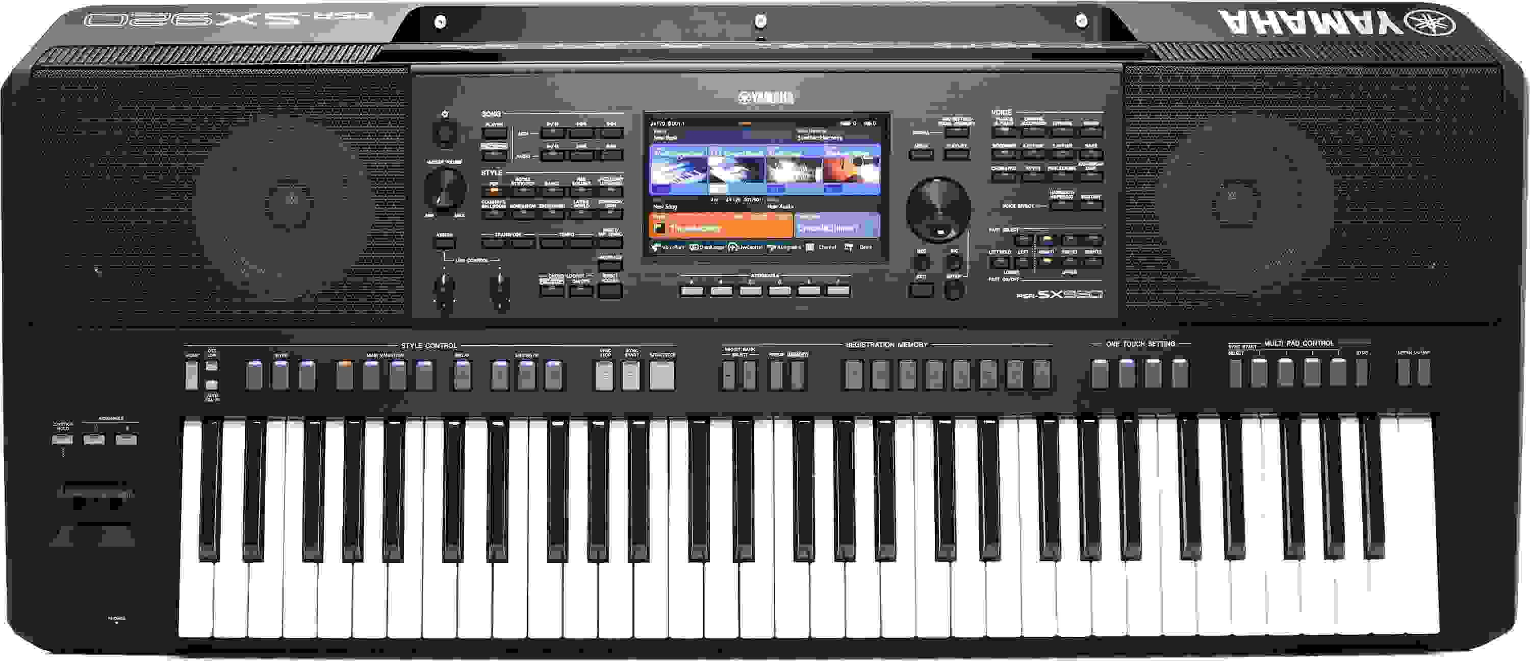 Yamaha PSR-SX920 61-key Professional Arranger Workstation | Sweetwater
