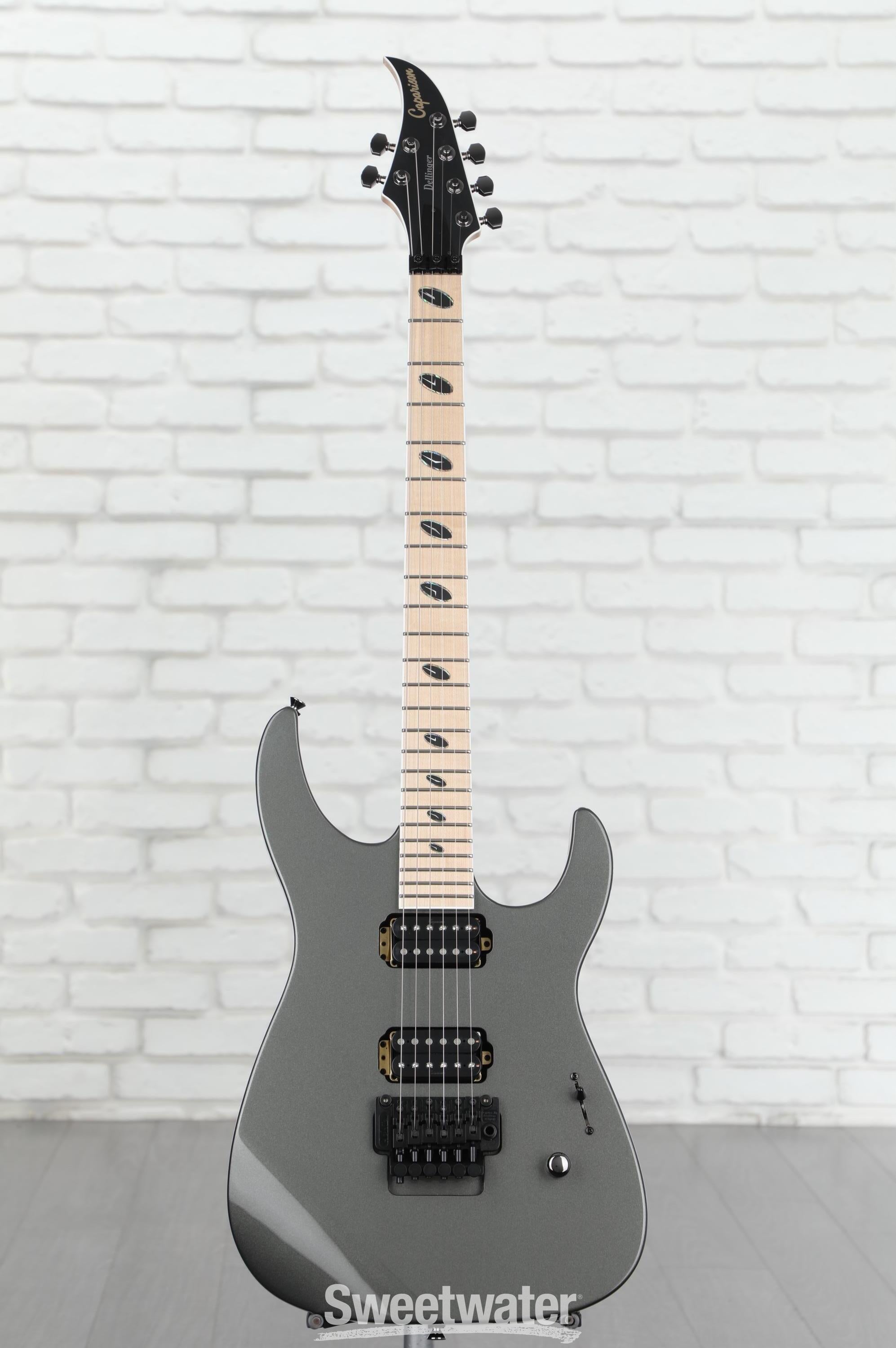 Caparison Guitars Dellinger II MF Electric Guitar - Dark Metallic ...