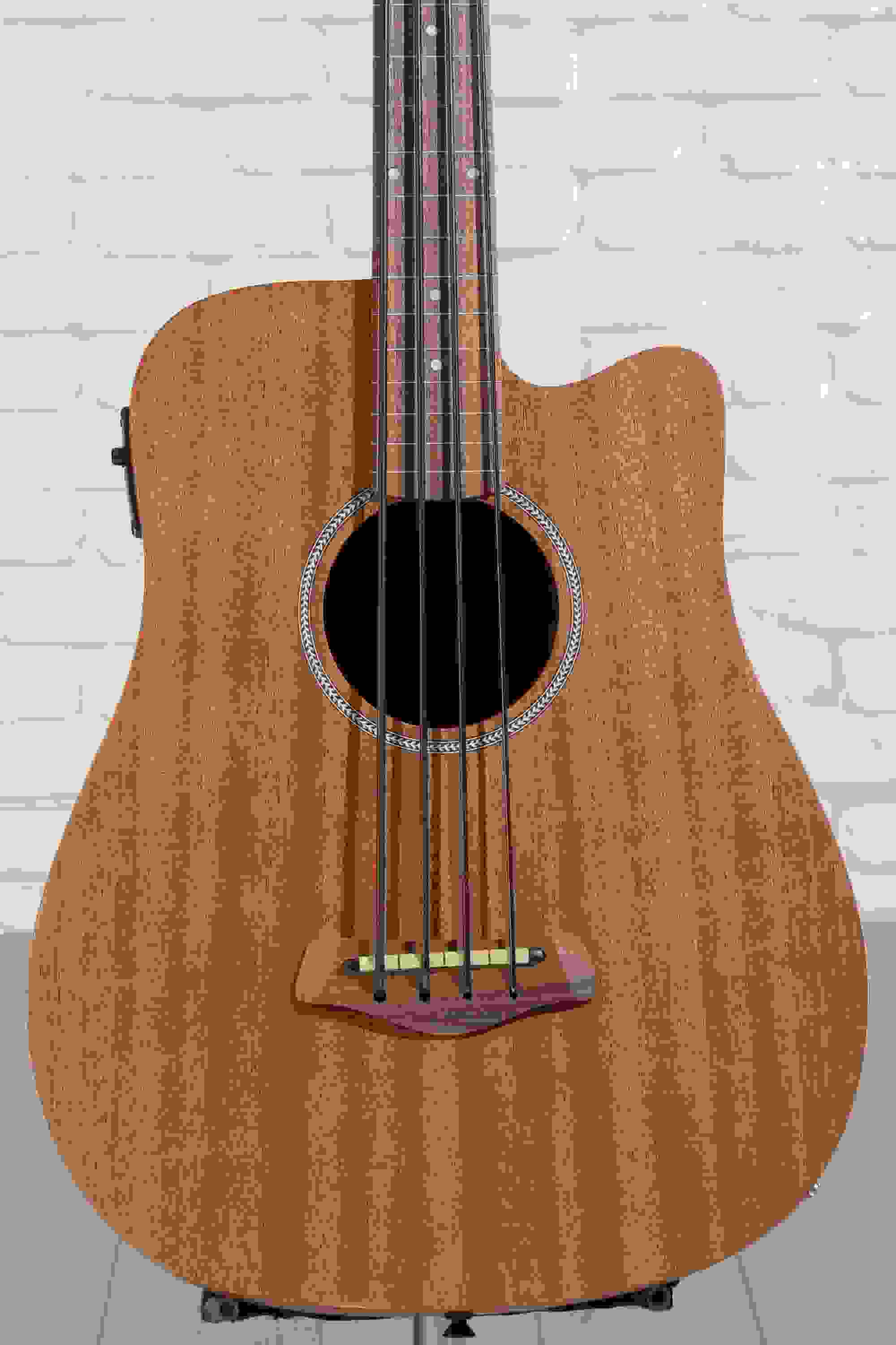 Gold Tone M-Bass25FL 25-inch Scale Fretless Acoustic-electric MicroBass ...