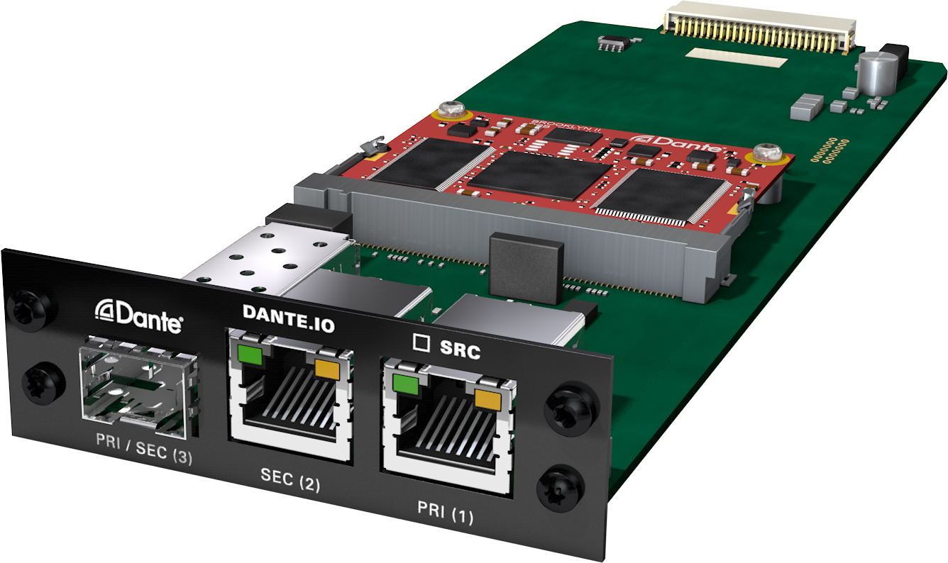 DirectOut Dante.IO Audio Network Module | Sweetwater