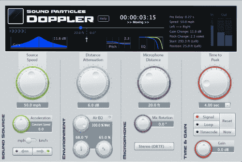 Sound Particles Doppler Plug-in | Sweetwater