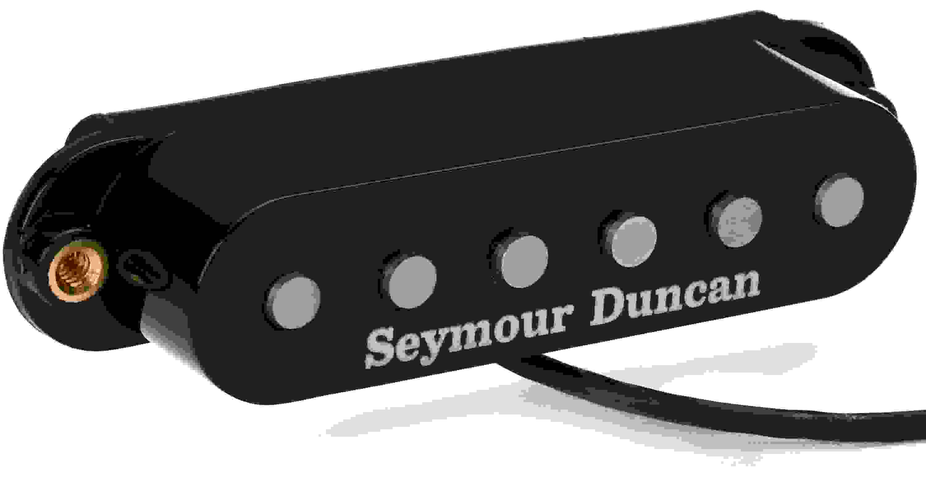 Seymour Duncan STK-S4m Classic Stack Plus Middle (RWRP) Strat Single Coil Pickup - Black ...