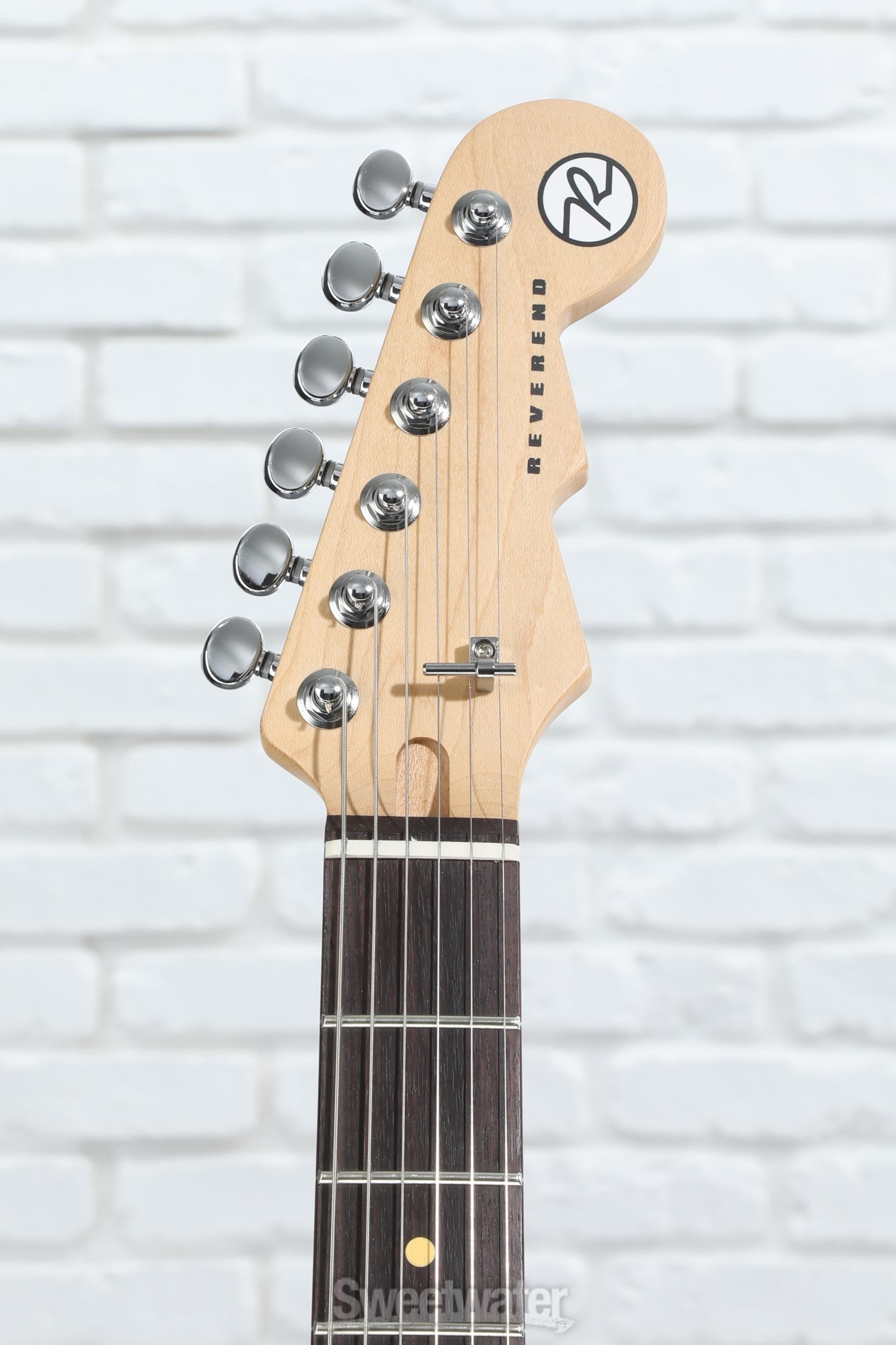 Reverend Double Agent W Electric Guitar - Periwinkle Burst with Silver ...