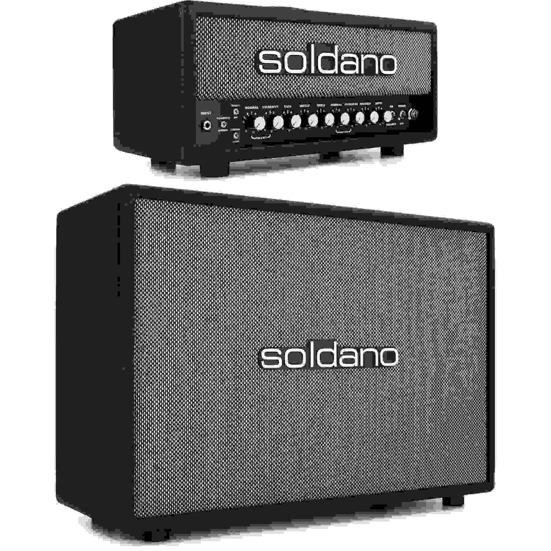 Soldano SLO-30 Super Lead Overdrive 30-watt Tube Head with 120-watt ...