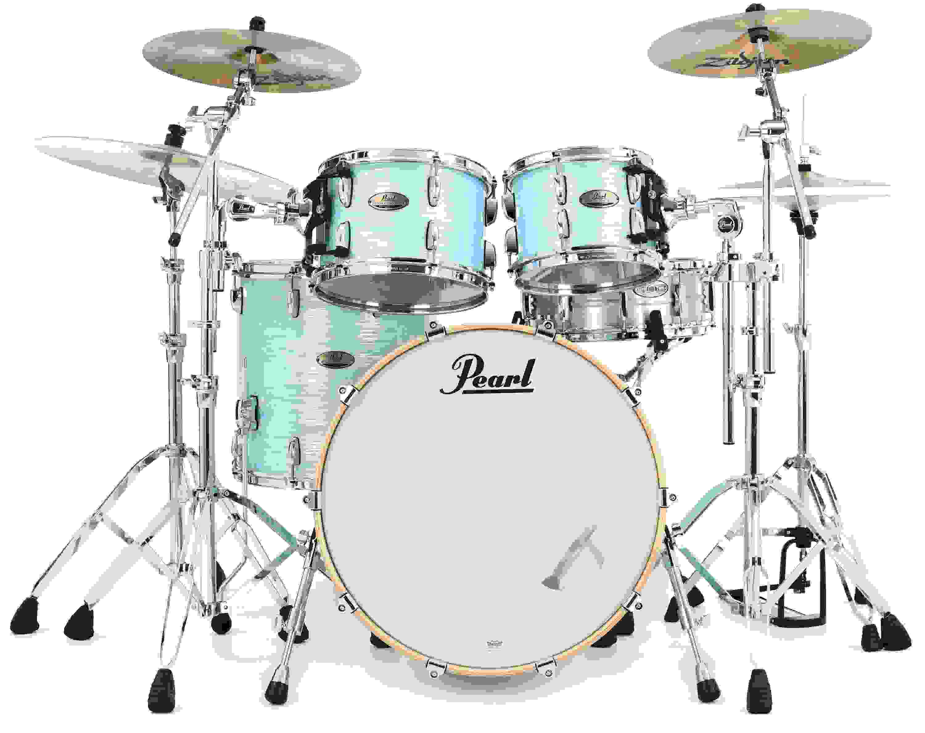 Pearl Session Studio Select Series 4-piece Shell Pack - Ice Blue Oyster ...