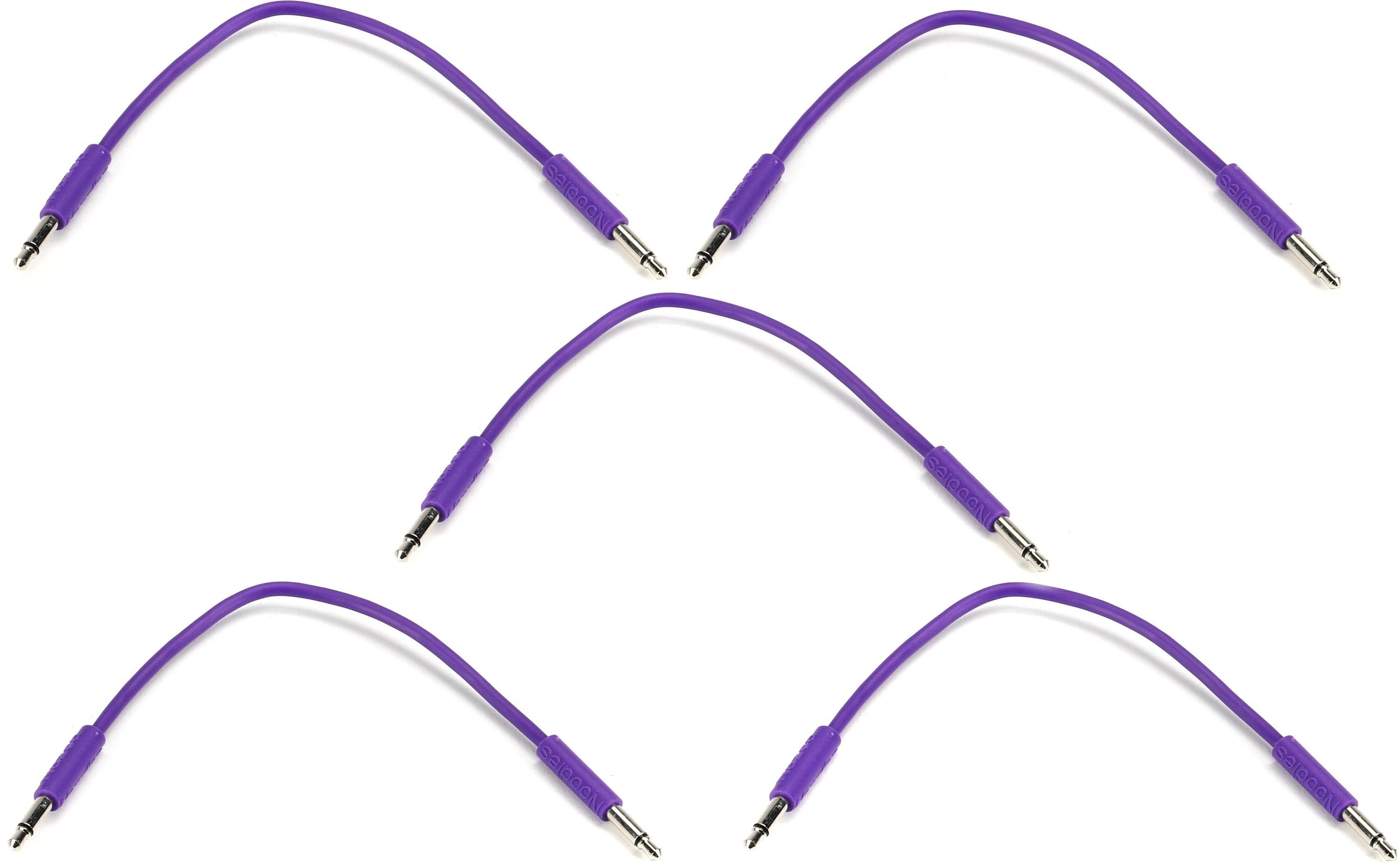 Nazca Audio Noodles Eurorack Patch Cable 3.5mm TS Male to 3.5mm TS Male ...