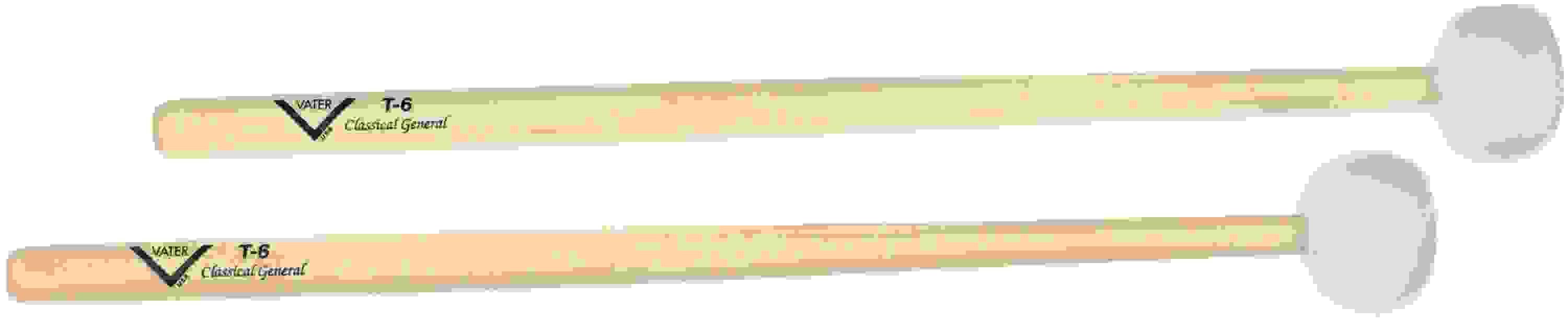 Vater T6 Mallets - Medium Soft | Sweetwater