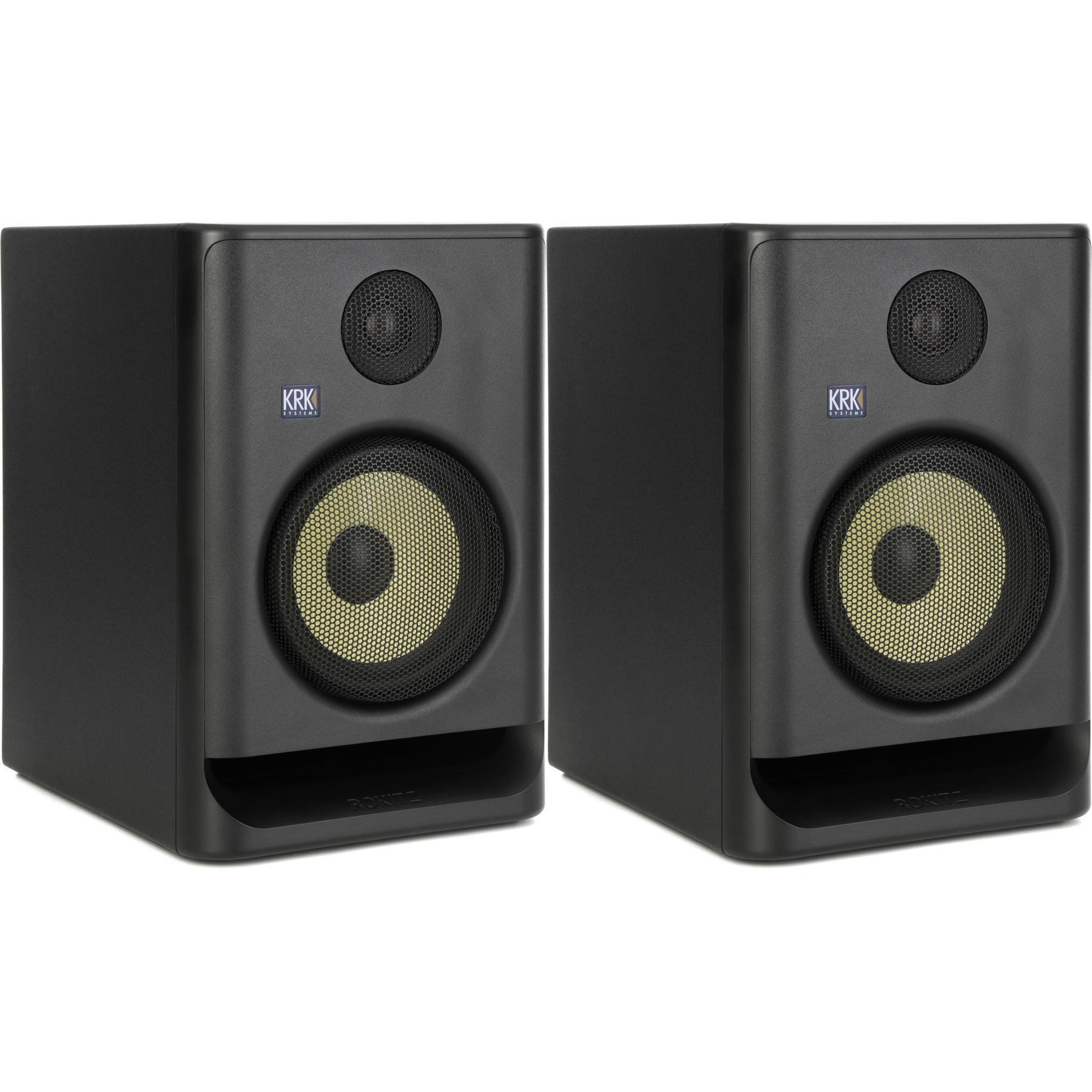 KRK ROKIT 7 G5 7-inch Powered Studio Monitor Pair - Black | Sweetwater