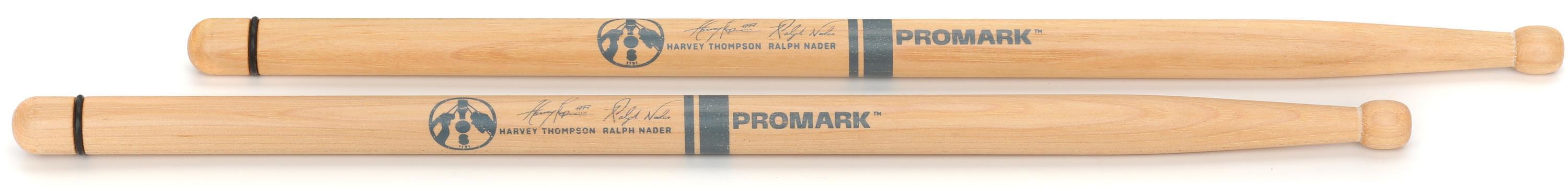 Promark Lacquered Hickory BYOS Marching Snare Sticks | Sweetwater