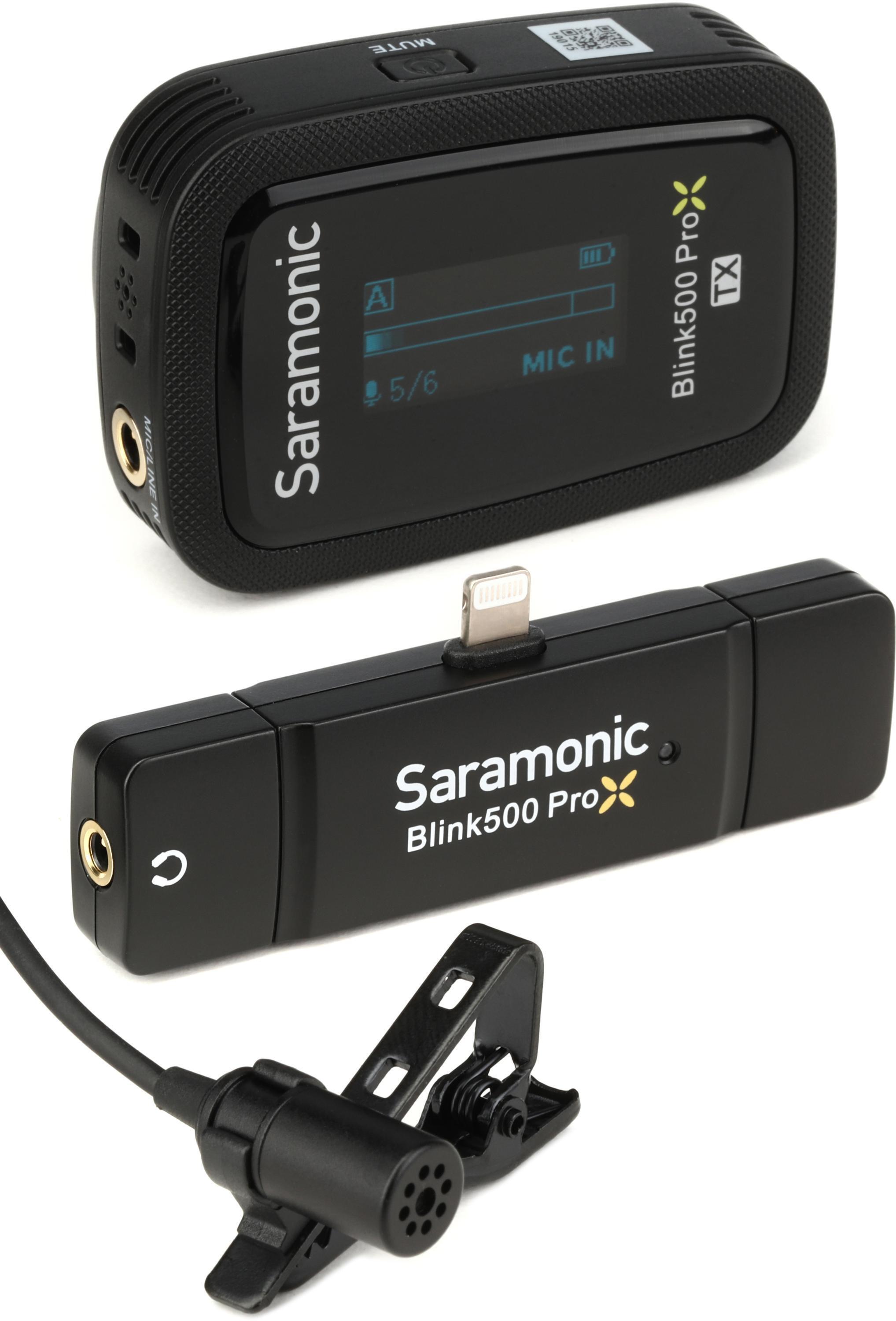 Saramonic Blink 500 ProX B3 Wireless Lavalier Microphone System ...