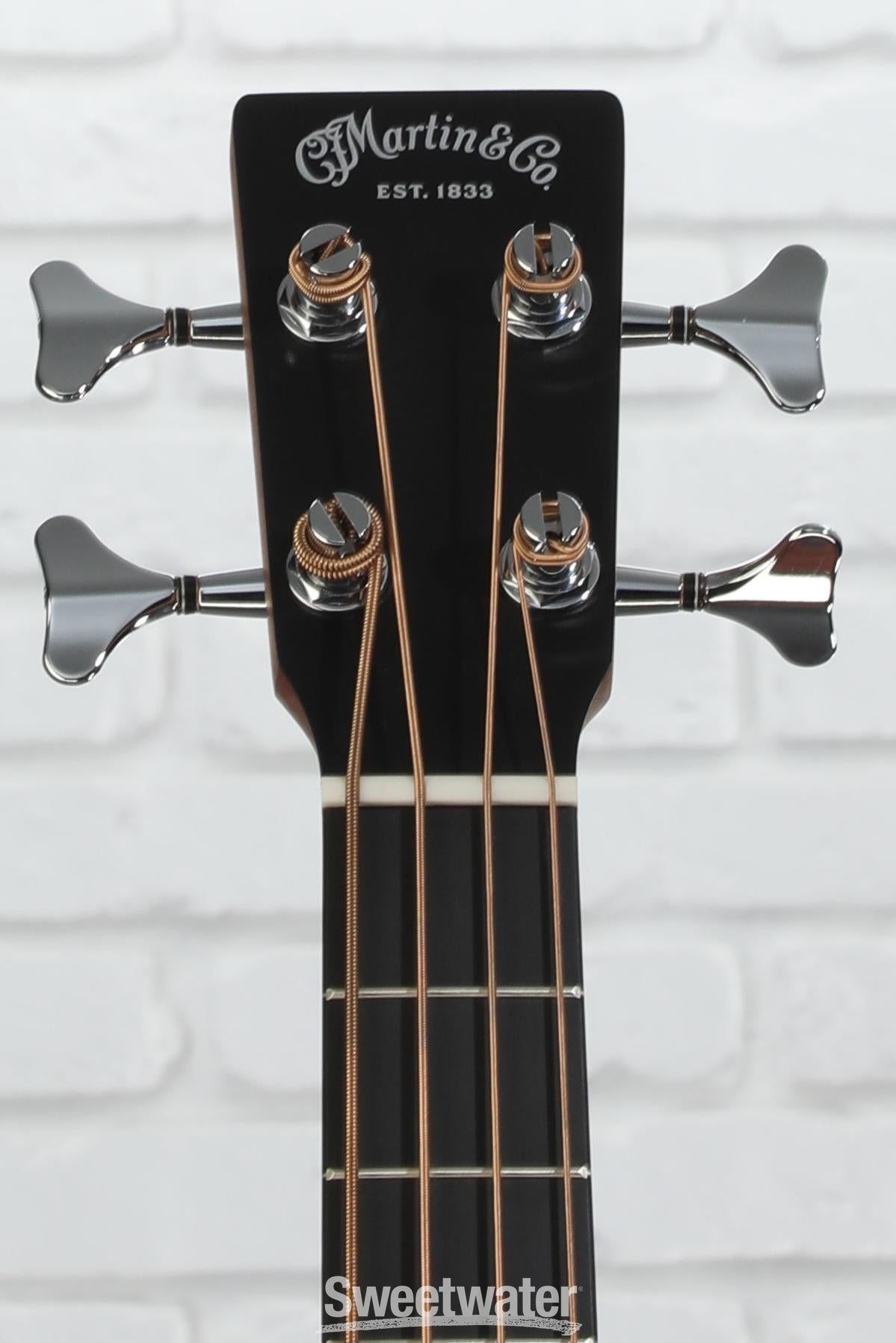 Martin D Jr-10E Acoustic-electric Bass Guitar - Burst | Sweetwater
