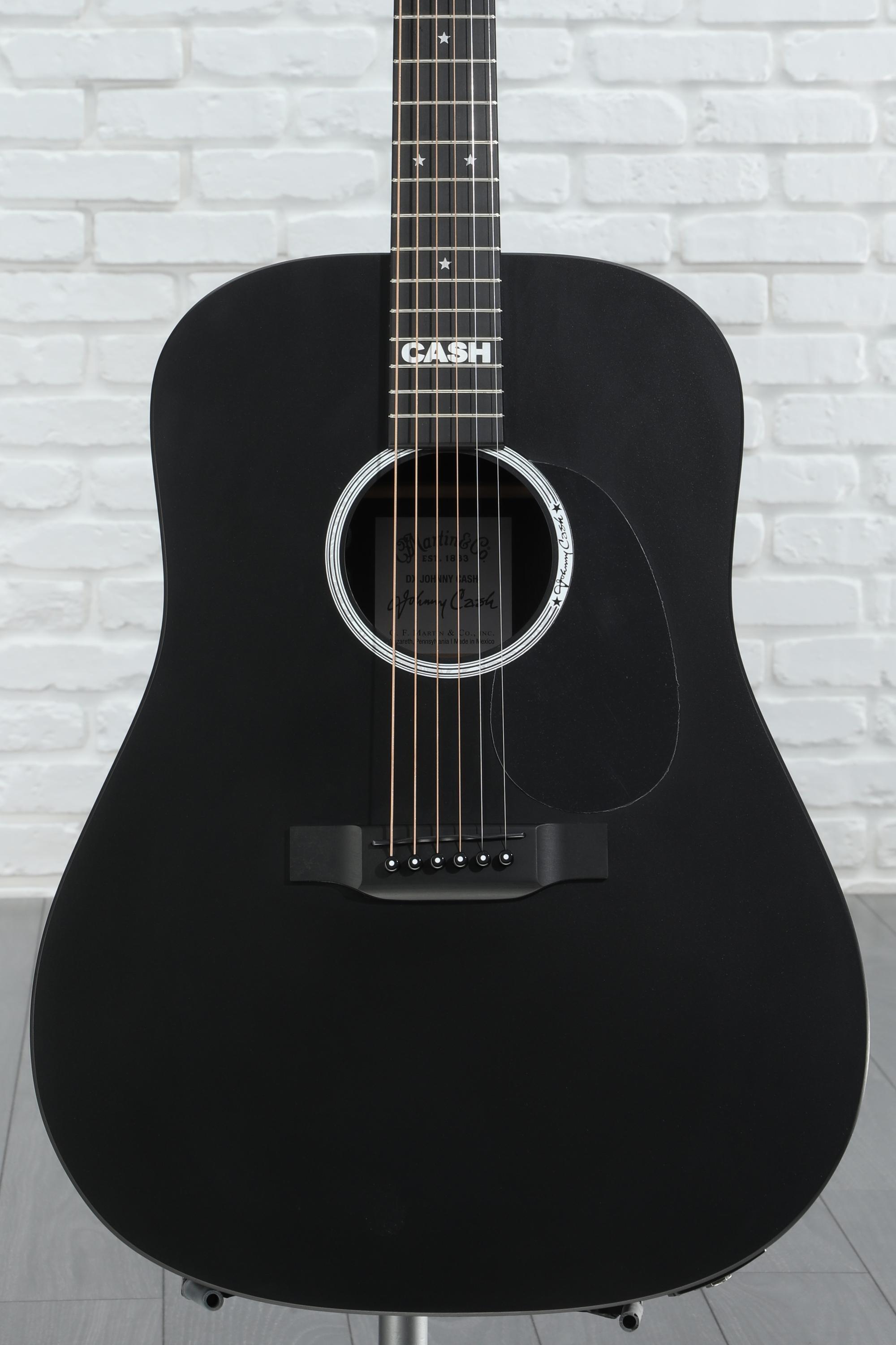 Martin DX Johnny Cash - Jet Black | Sweetwater