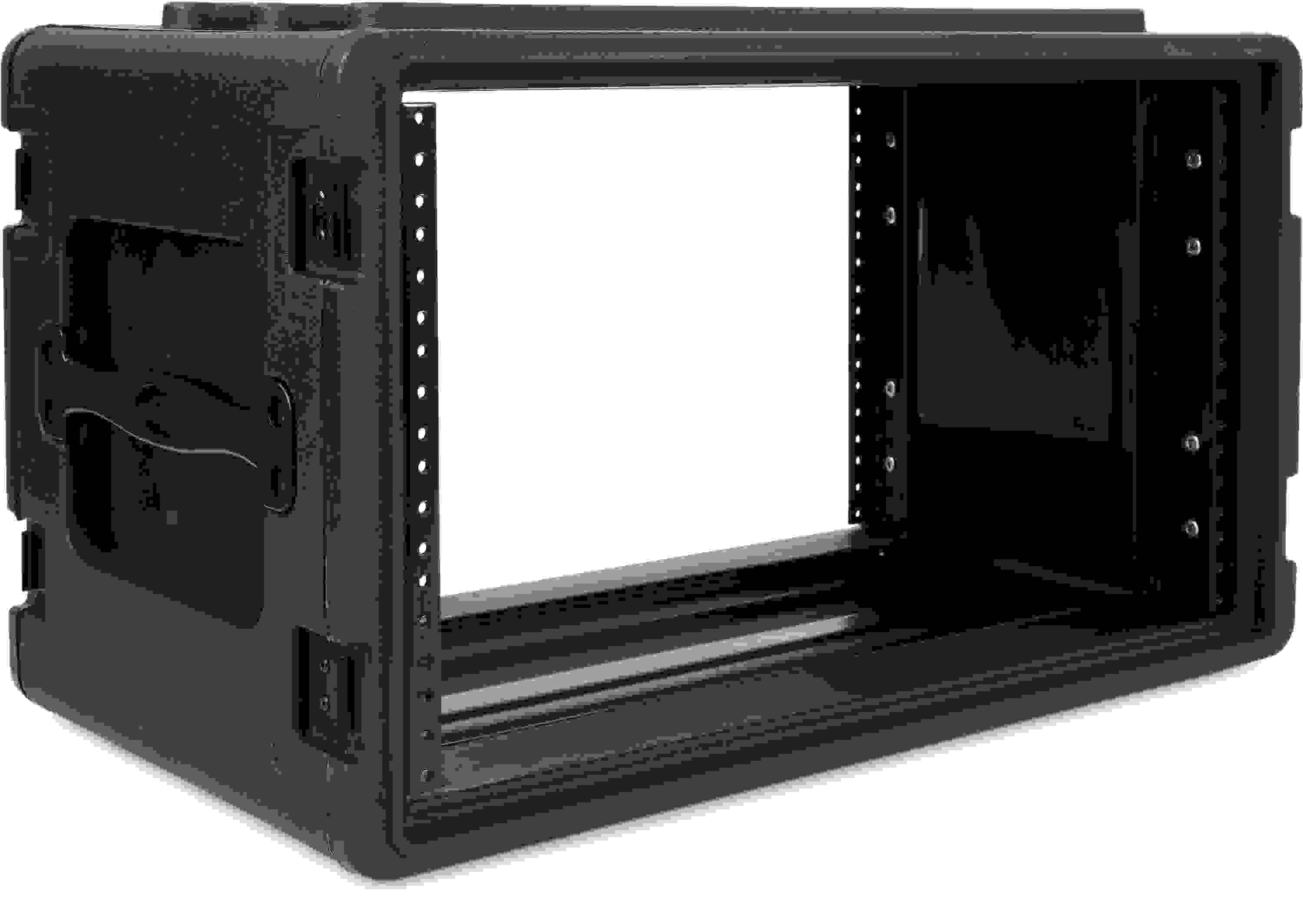 SKB rSeries Shallow Rack Roto-molded Case - 6U | Sweetwater