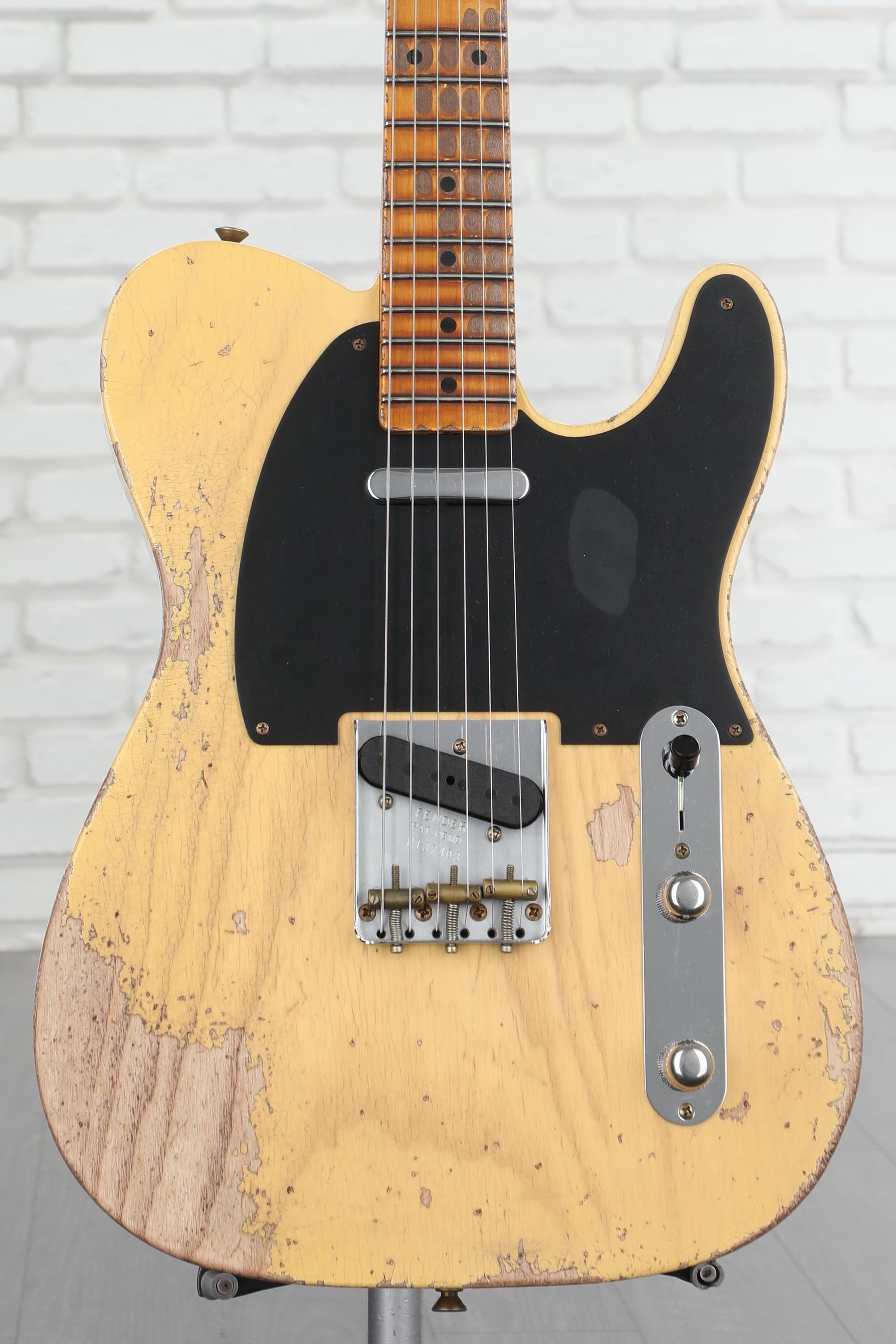 Fender Custom Shop 1954 Telecaster Super Heavy Relic Electric Guitar ...