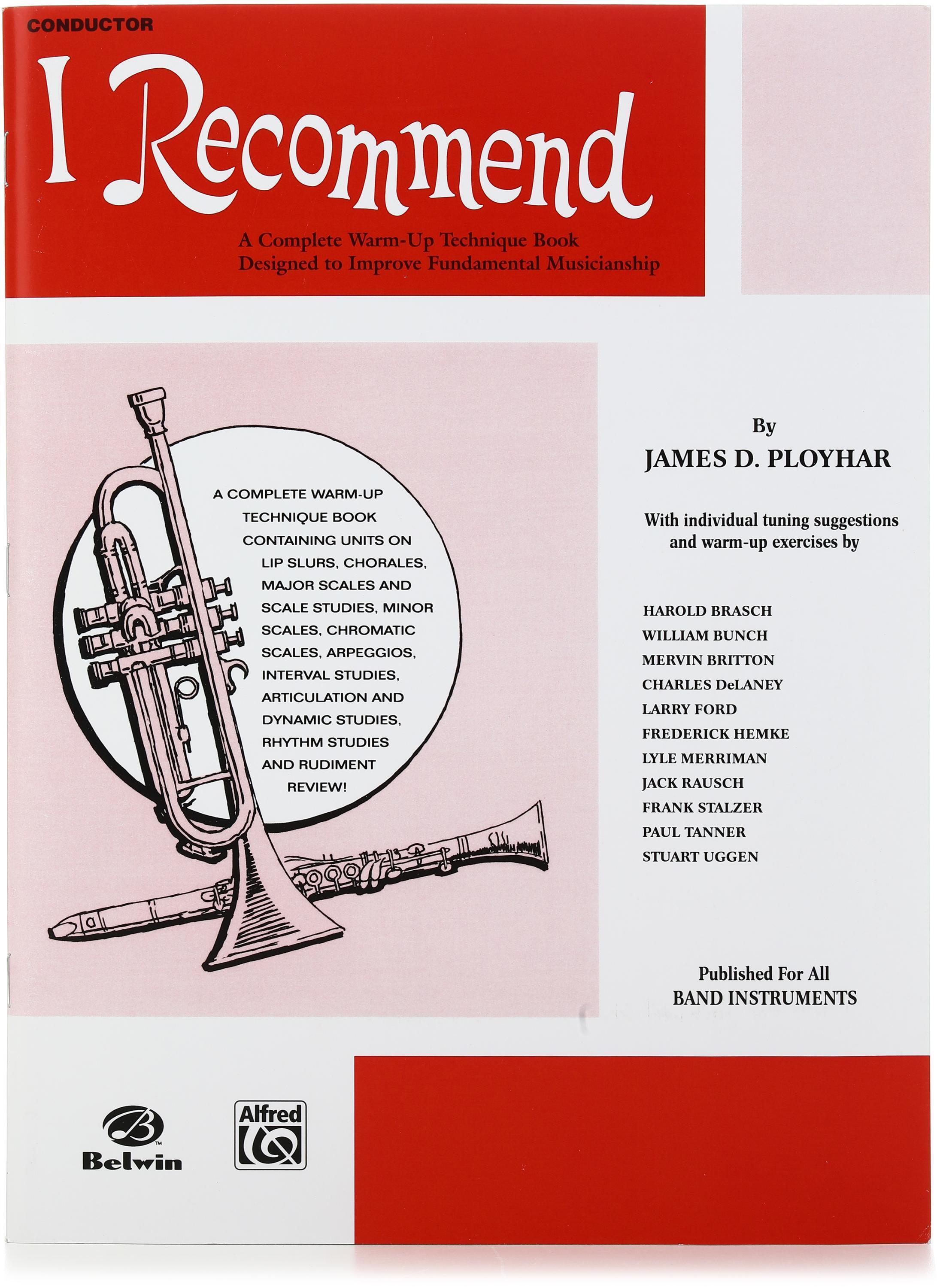 Alfred I Recommend Band Method Book - Conductor, Piano | Sweetwater