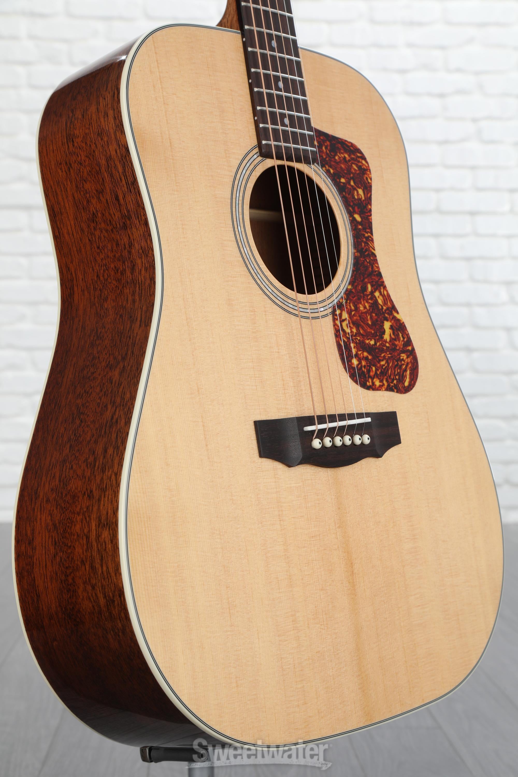 Guild D-140 Acoustic Guitar - Natural | Sweetwater
