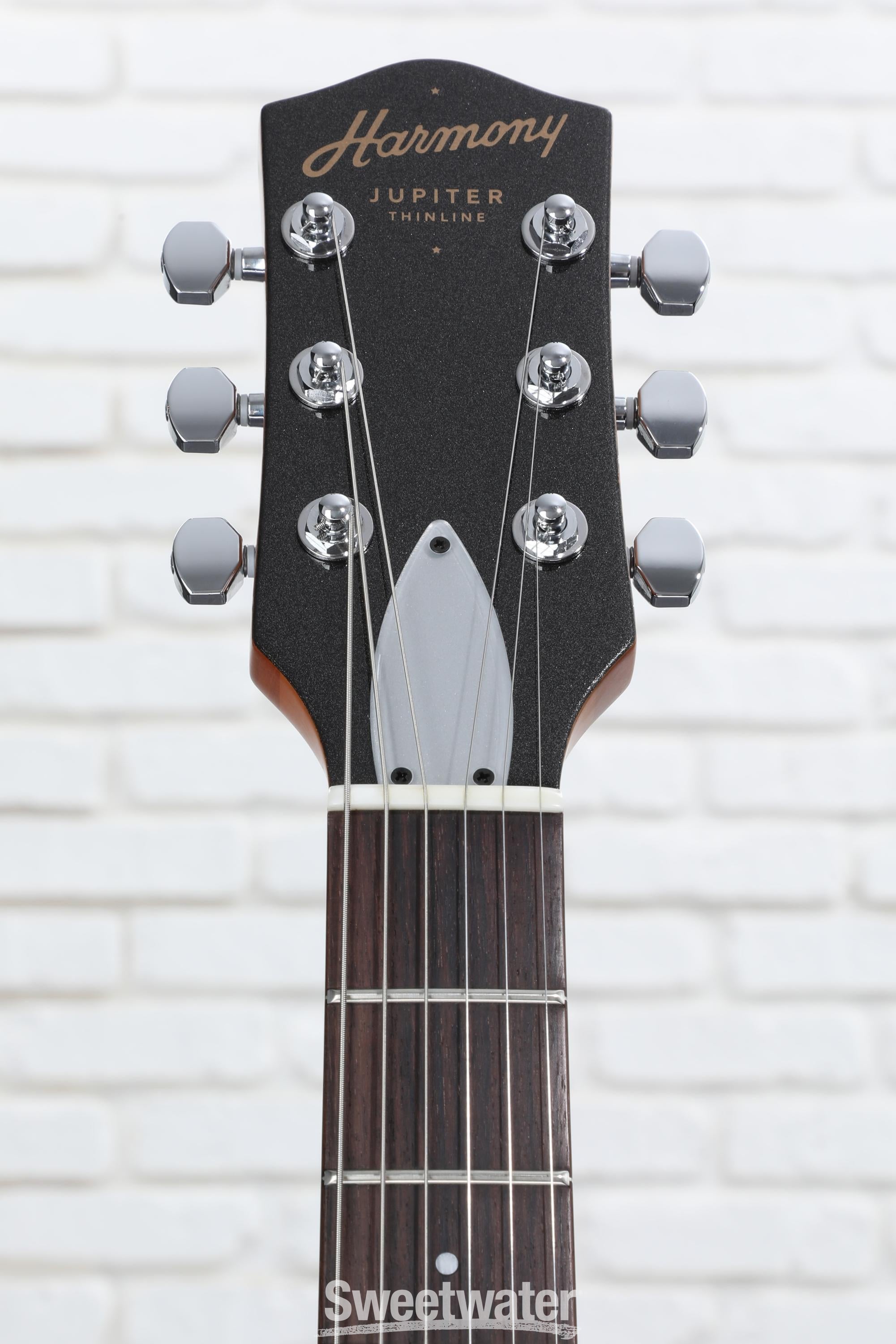 Harmony Jupiter Thinline Semi-hollowbody Electric Guitar - Space Black ...