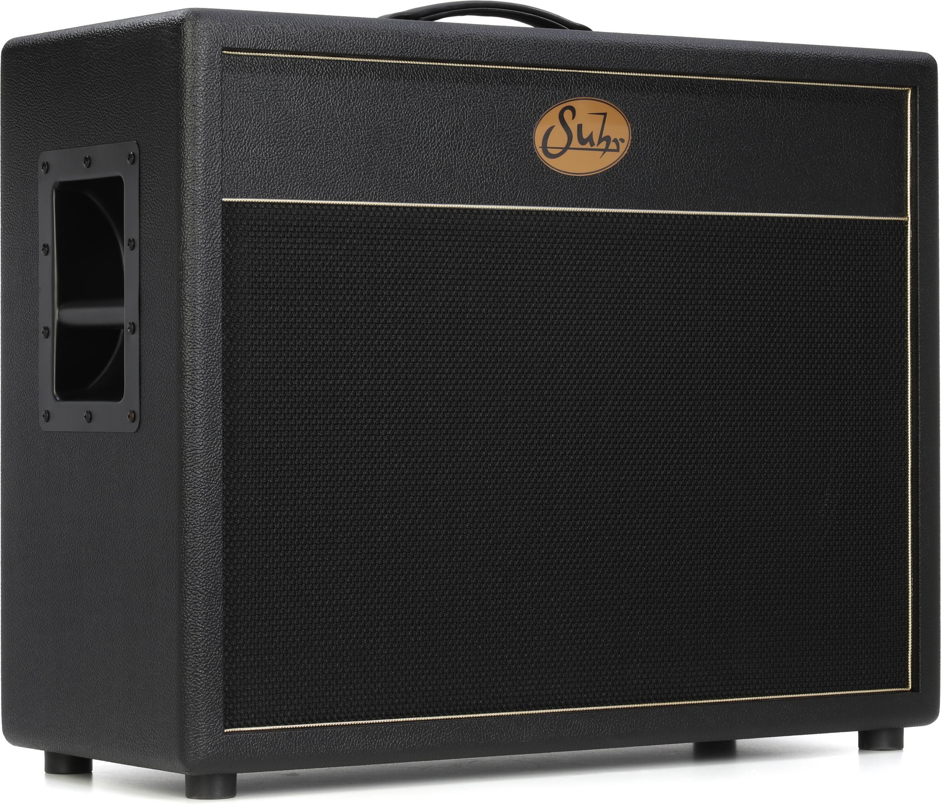 Suhr SL15 50-watt 2 x 12-inch Deep Guitar Speaker Cabinet - Black Tolex ...