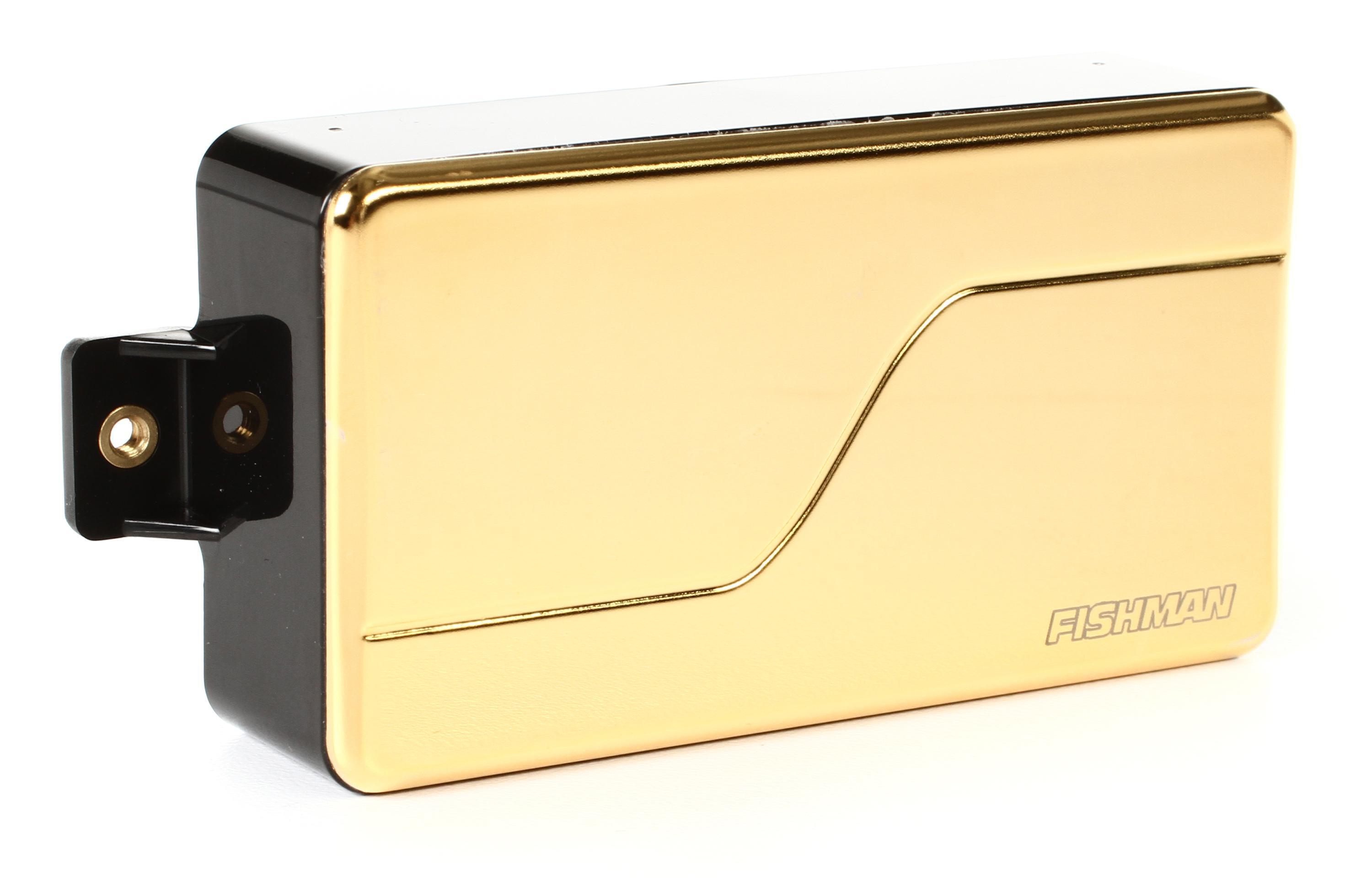 Fishman Fluence Modern Humbucker Pickup Ceramic with Gold Cover ...