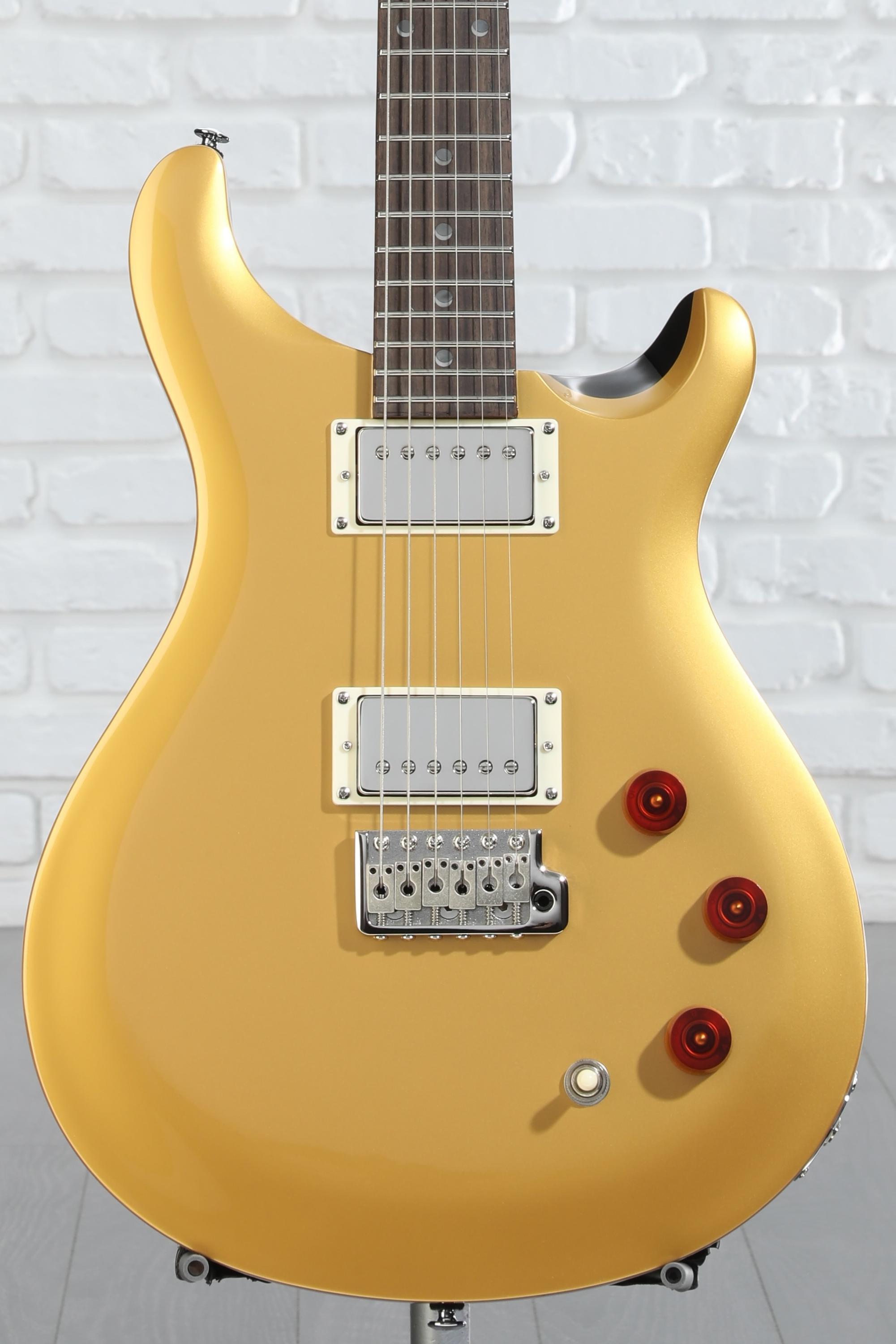 PRS SE DGT David Grissom Signature Solidbody Electric Guitar - Gold Top ...