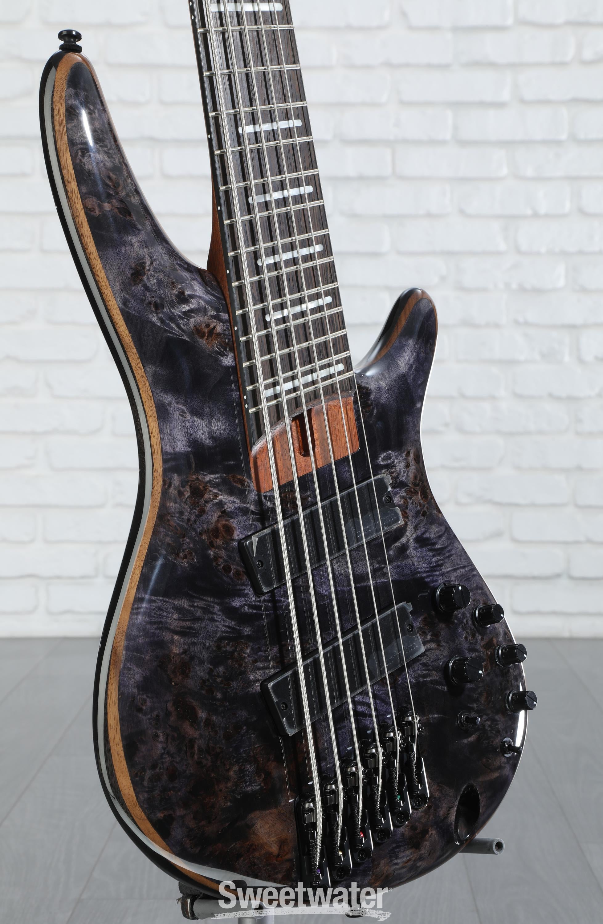 Ibanez Bass Workshop SRMS806 6-string Multi-scale Bass Guitar - Deep ...