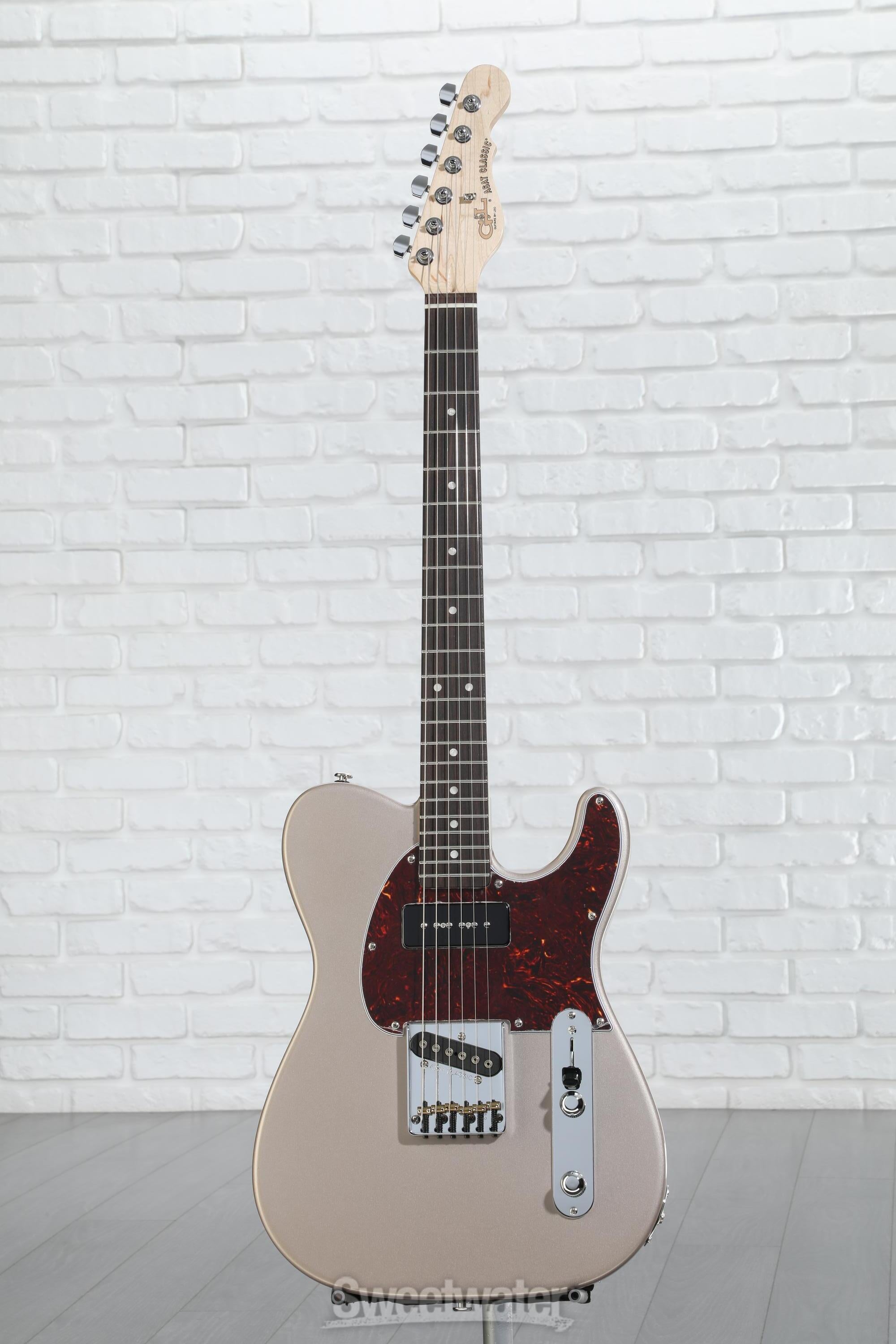 G&L Fullerton Deluxe ASAT Classic Bluesboy P90 Electric Guitar ...
