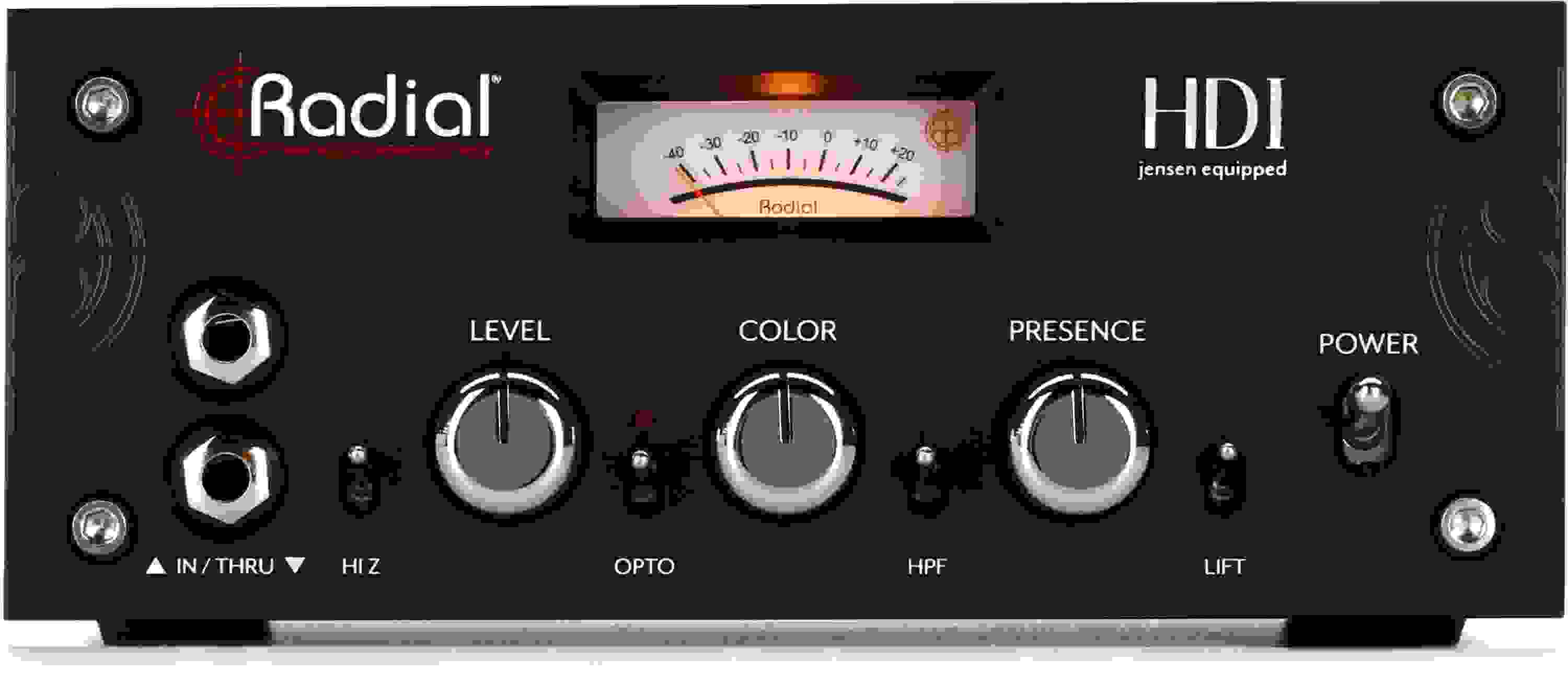 Radial HDI Studio Grade 1-channel Active Instrument Direct Box | Sweetwater
